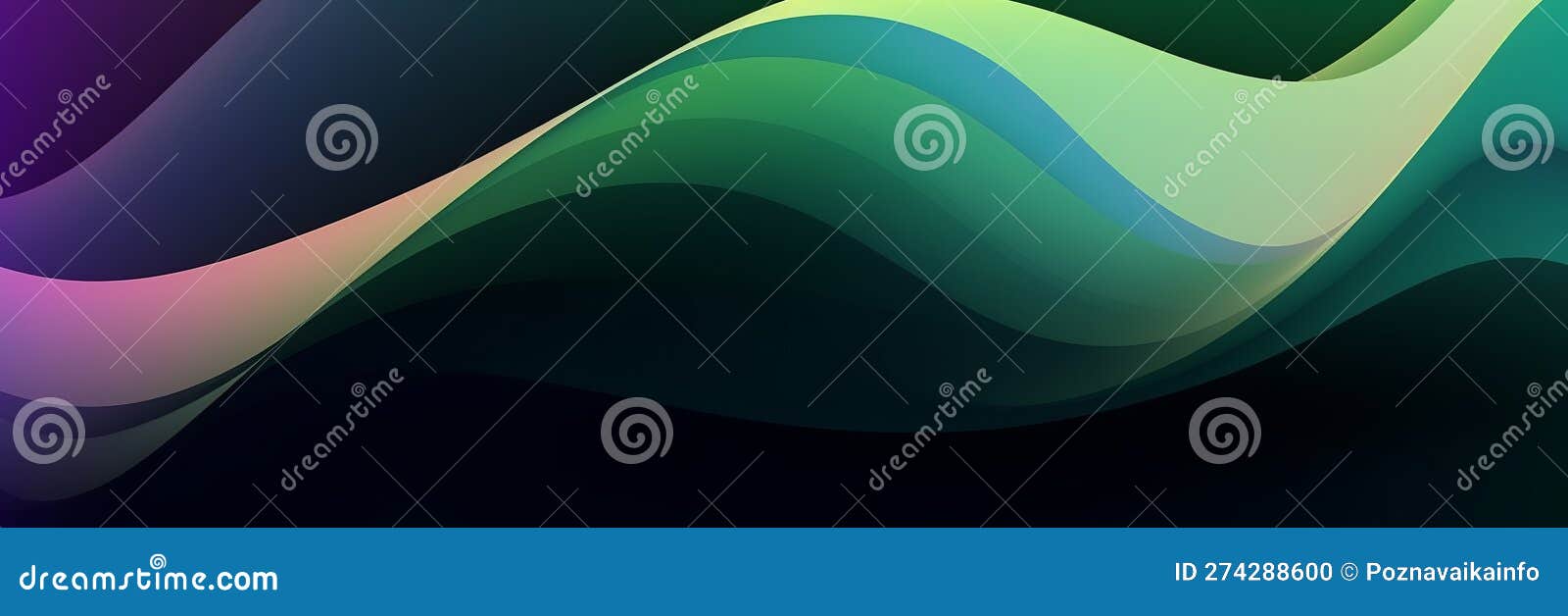 Green Blend Green on Light Background. Blurred Background. Creative ...