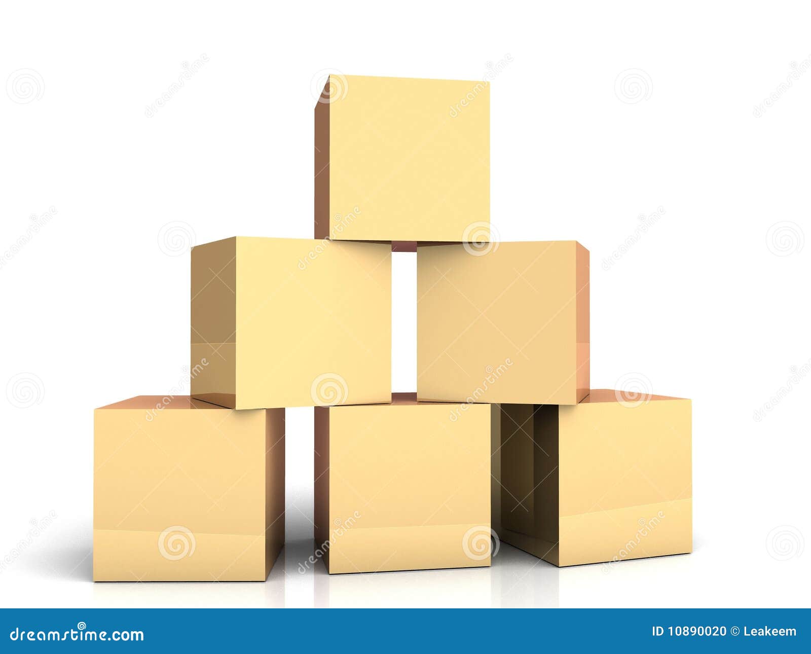Green blocks stock illustration. Illustration of pyramid - 10890020