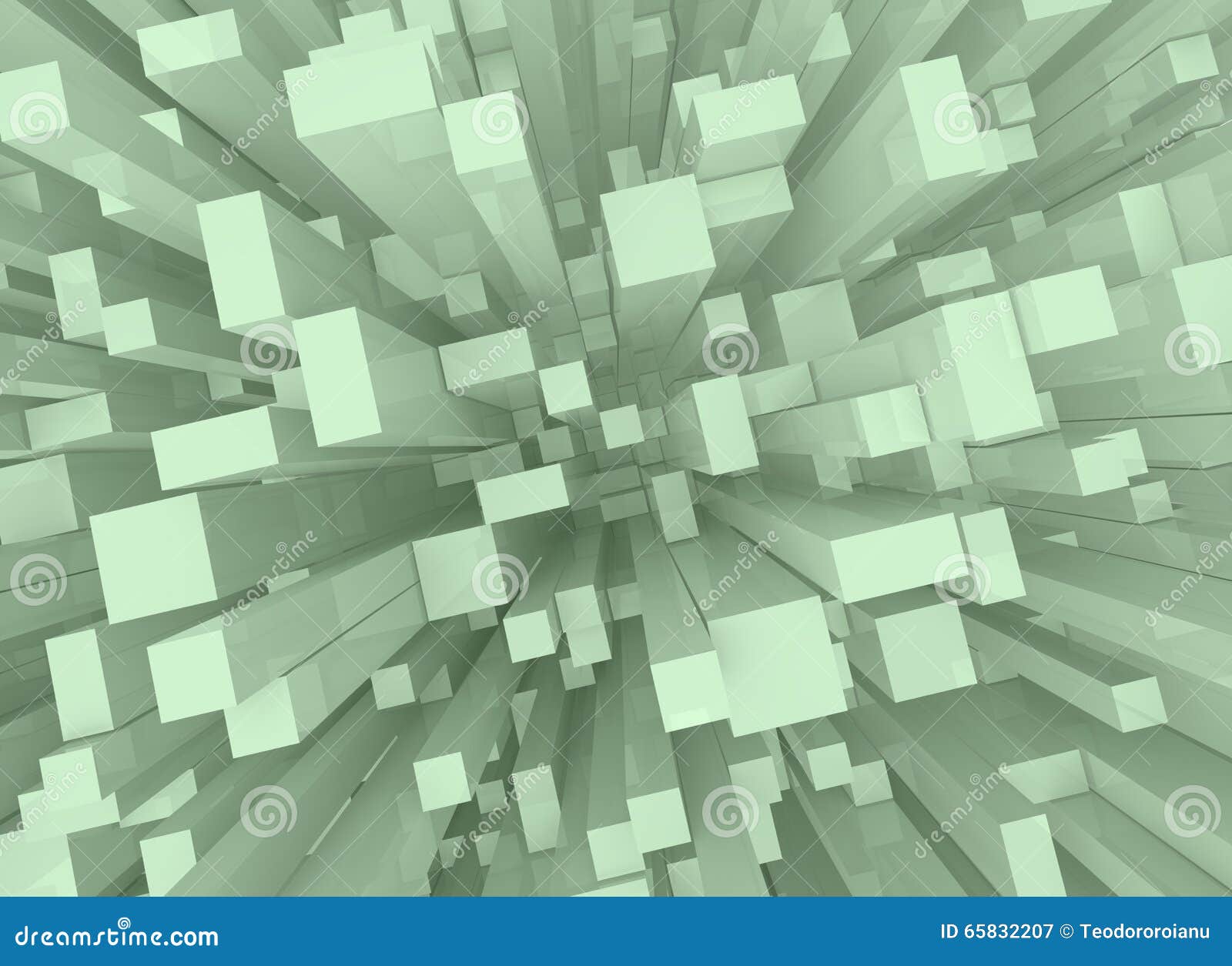 Green blocks background stock illustration. Illustration of illustrated ...