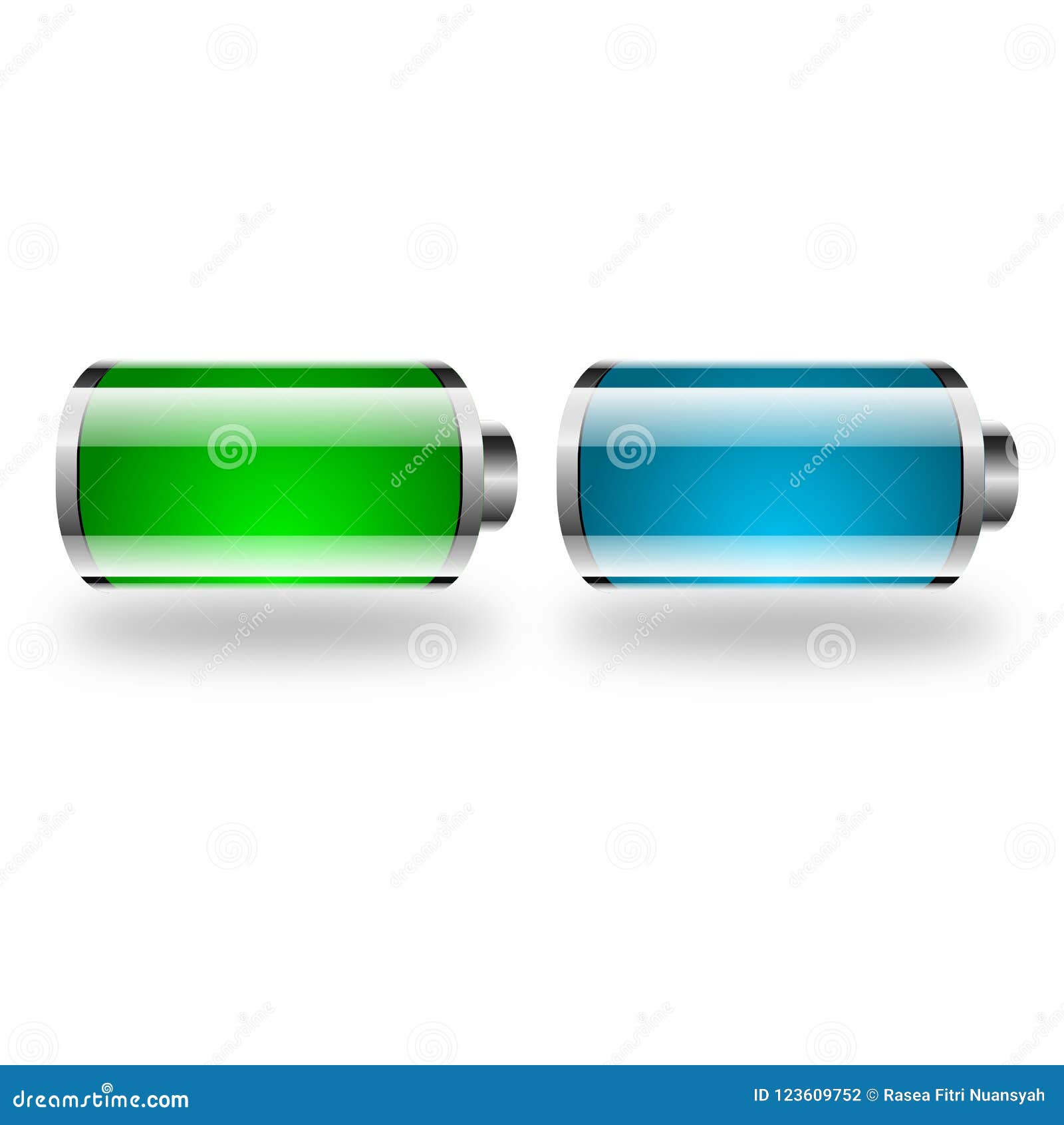 Battery Indicator Vector Icon Stock Illustration - Illustration of ...