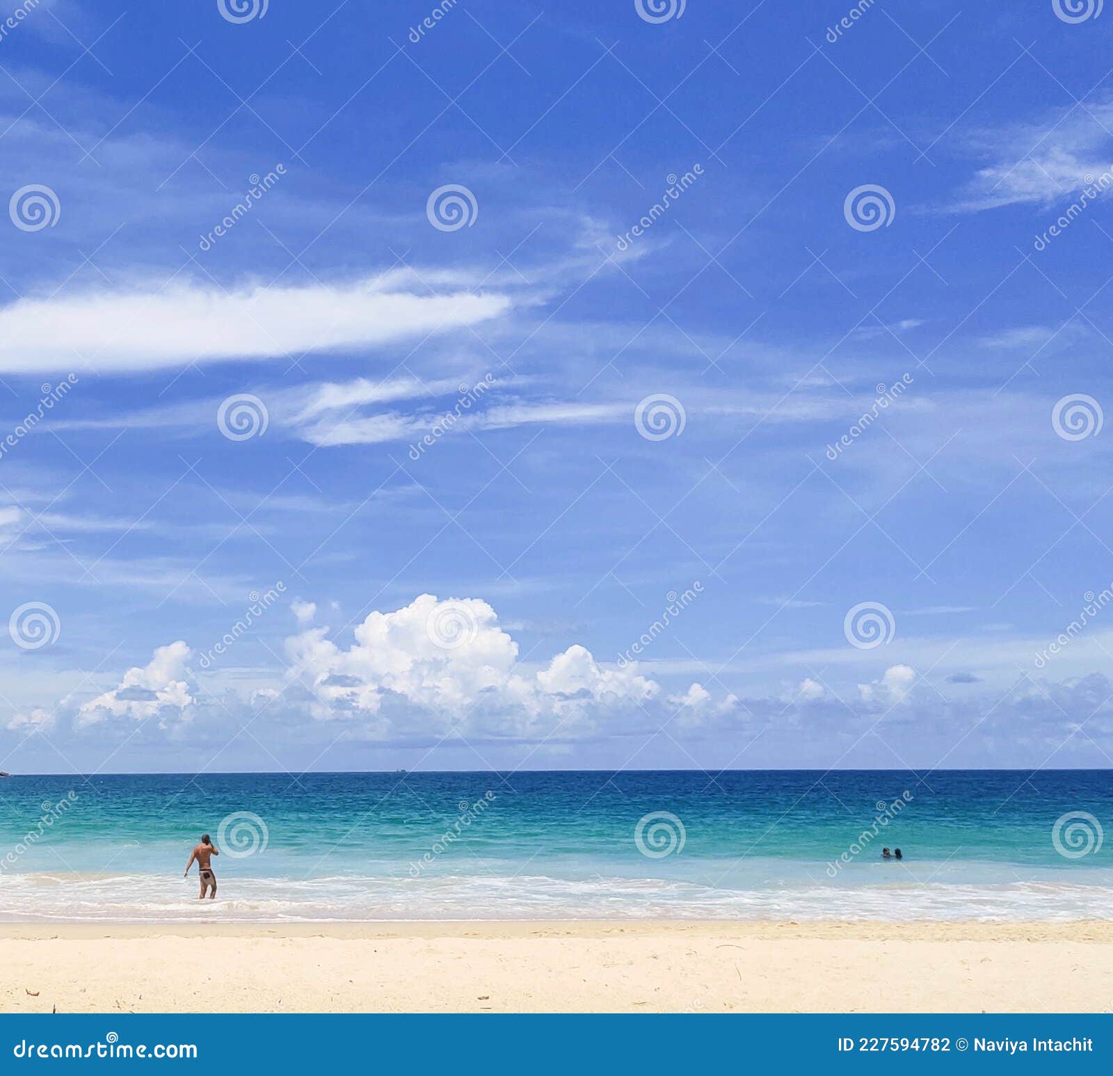 Good Weather on the beach stock photo. Image of vacation - 227594782