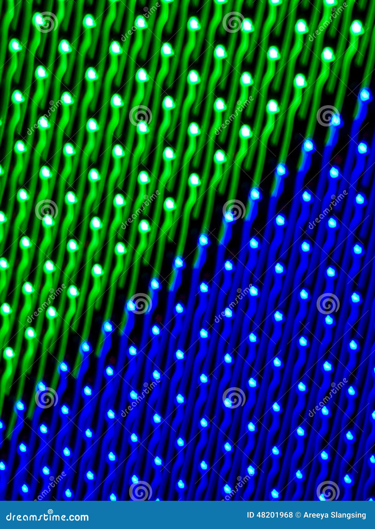 Green and Blue LED on Panel, Stock Photo - Image of color, pattern ...