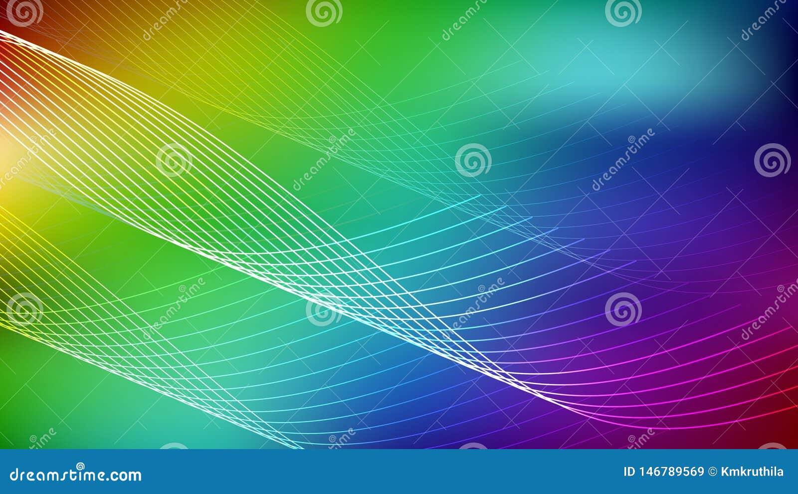 Green Blue Line Background Beautiful Elegant Illustration Graphic Art ...