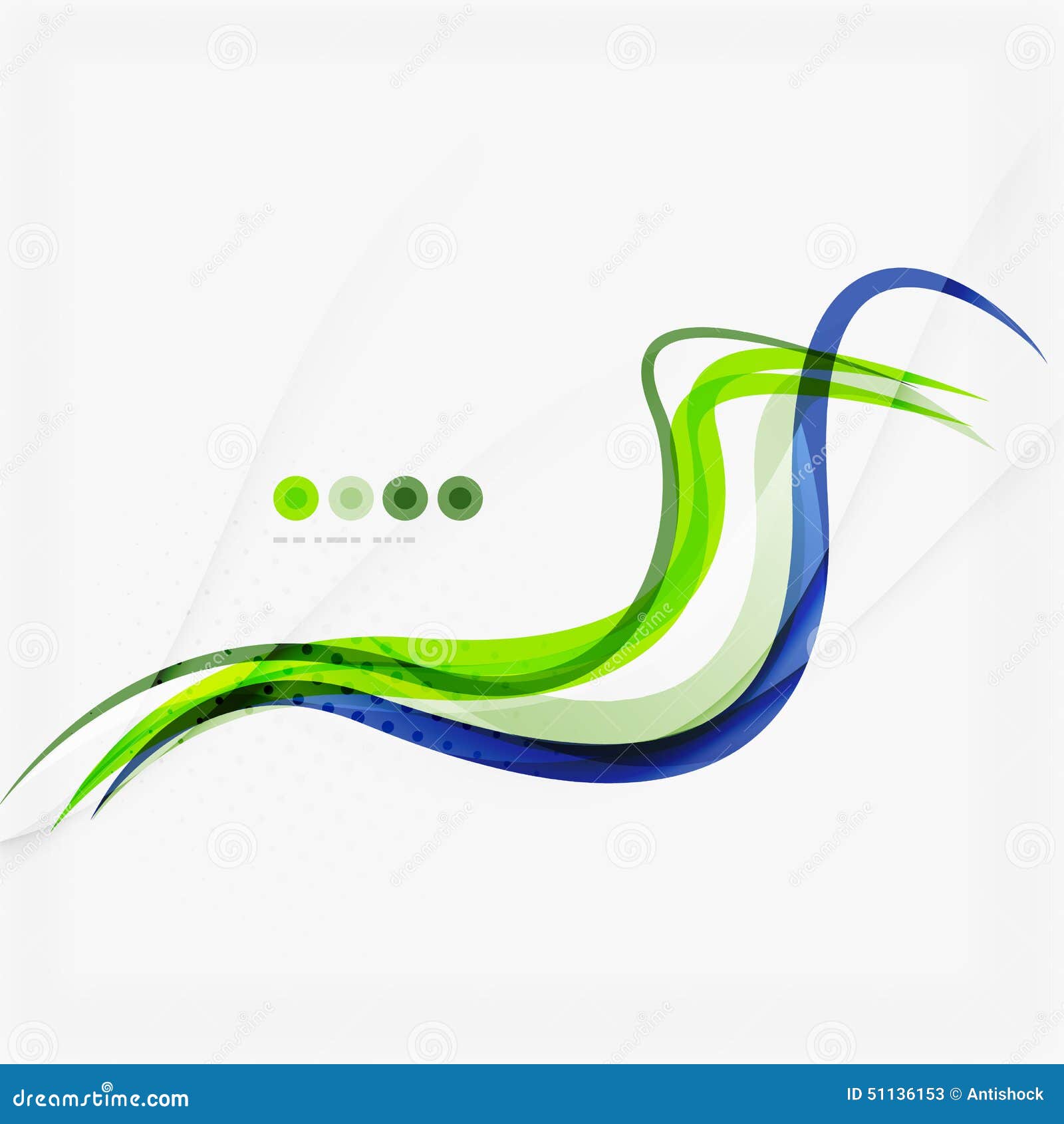 Green and Blue Lines Background Stock Vector - Illustration of effect ...