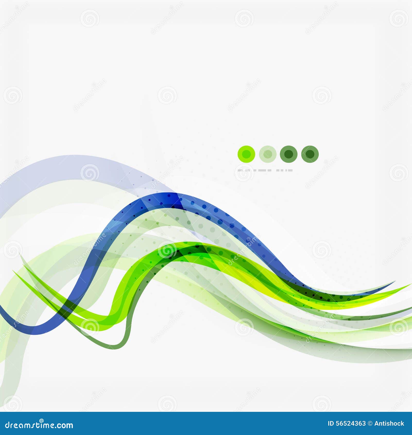 Green and Blue Lines Background Stock Vector - Illustration of colorful ...