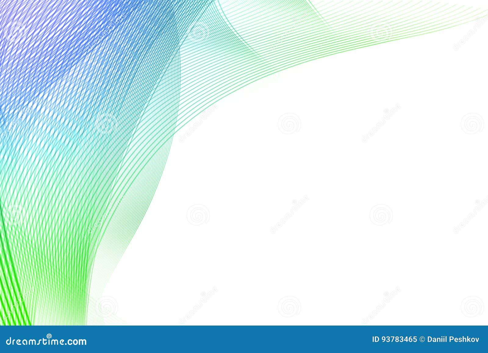 Green and Blue Lines Background Stock Illustration - Illustration of ...