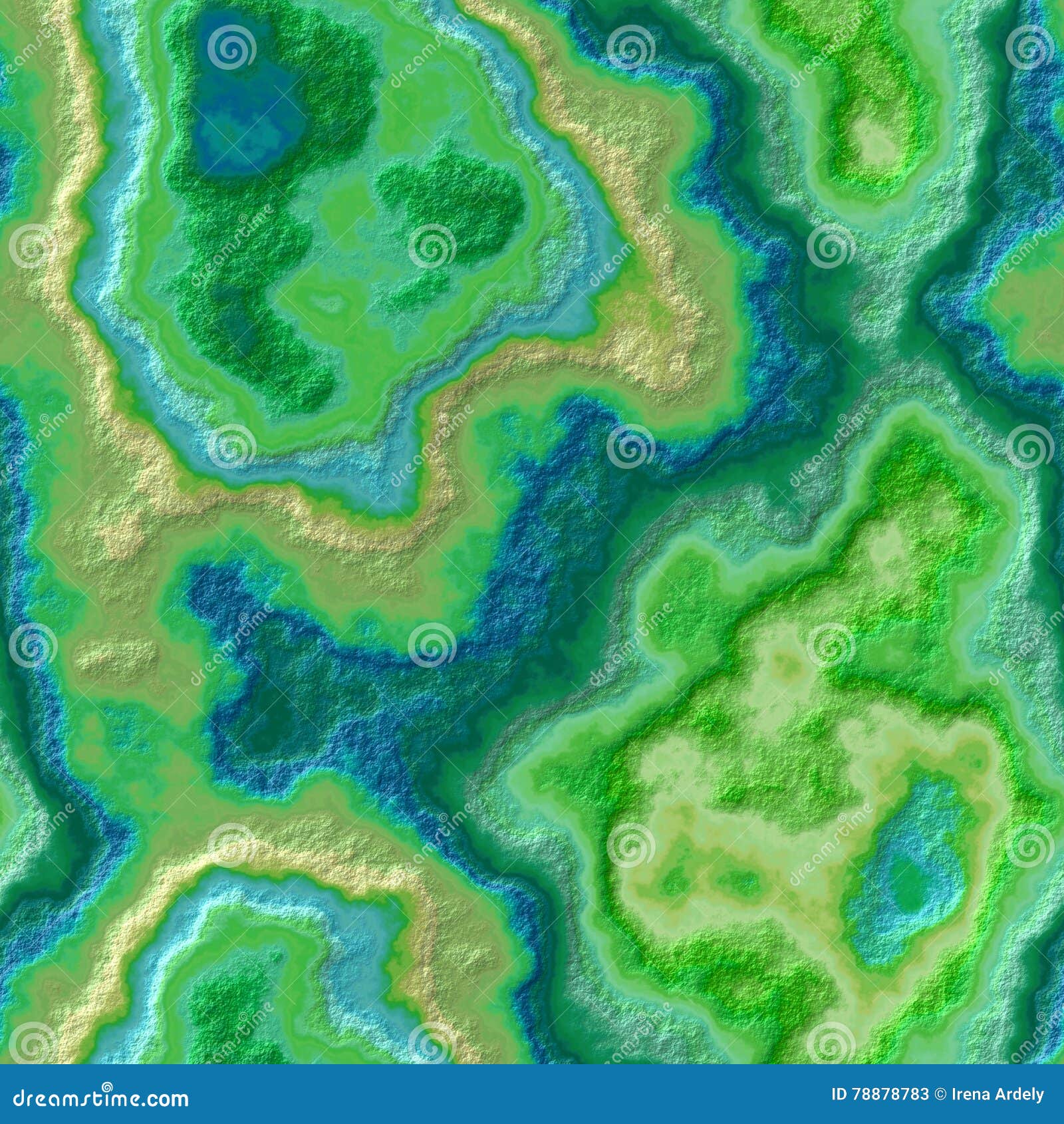 Green, Blue Marble Agate Stone Seamless Pattern Texture Background ...