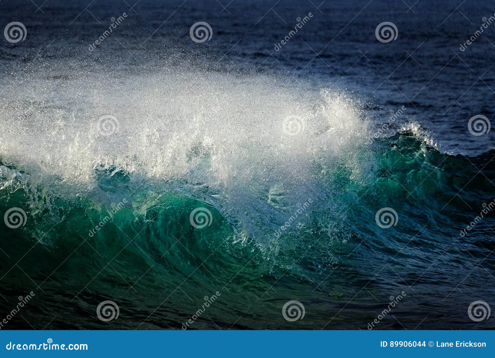 Green and Blue Ocean Waves stock photo. Image of amazing - 89906044