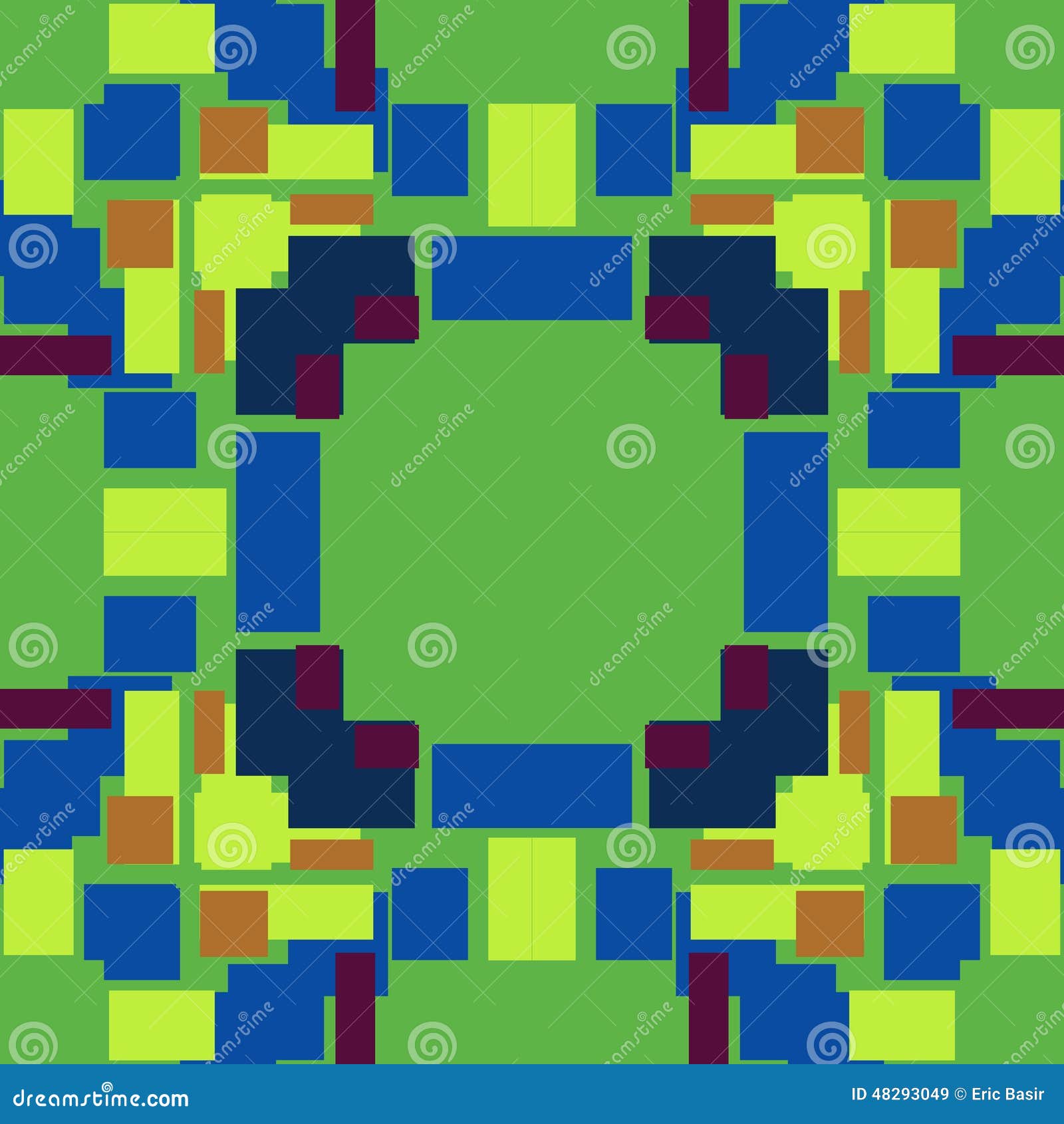 Green and Blue Pixel Background Stock Vector - Illustration of green ...