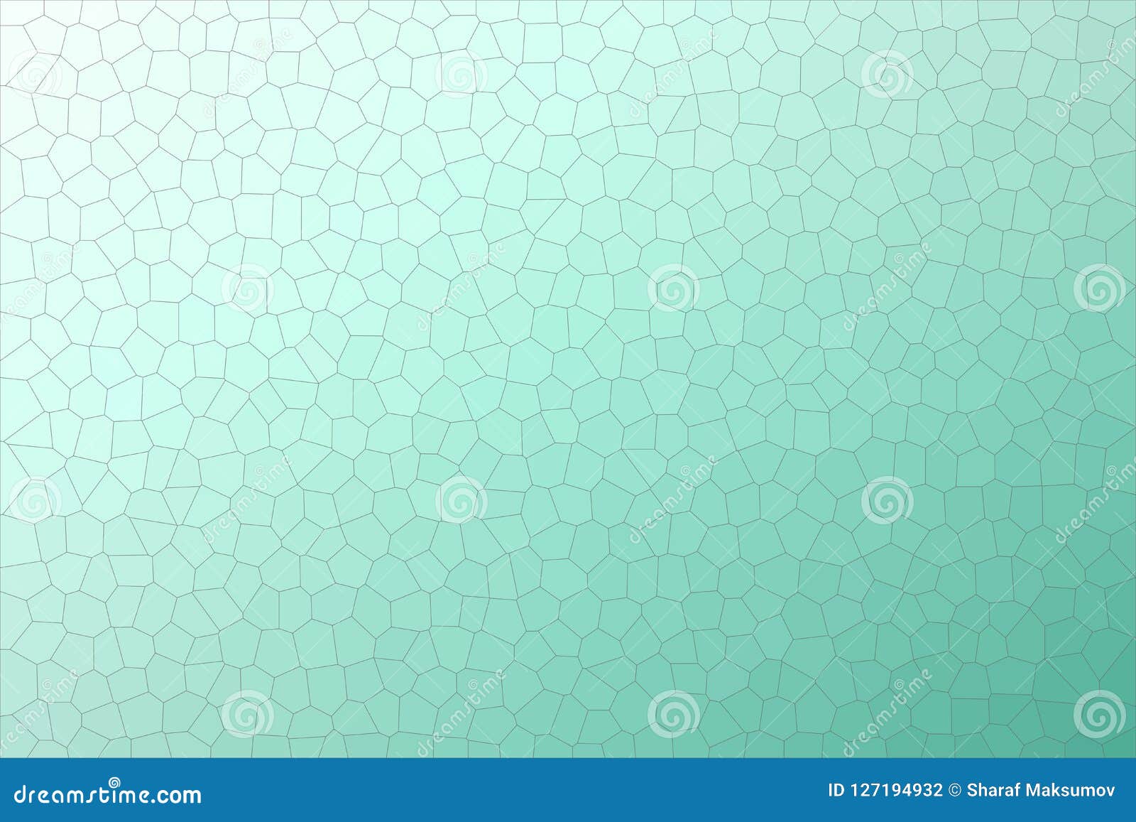Green and Blue Small Hexagon Background Illustration. Stock ...