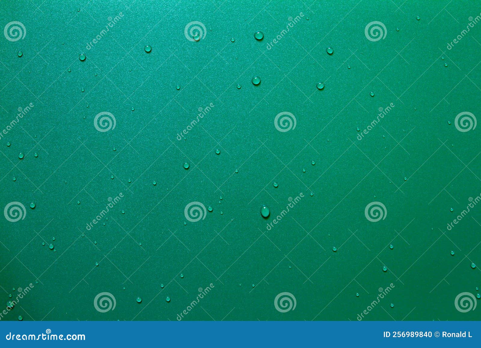 Green Blue Teal Color Water Drops Background Stock Photo - Image of ...