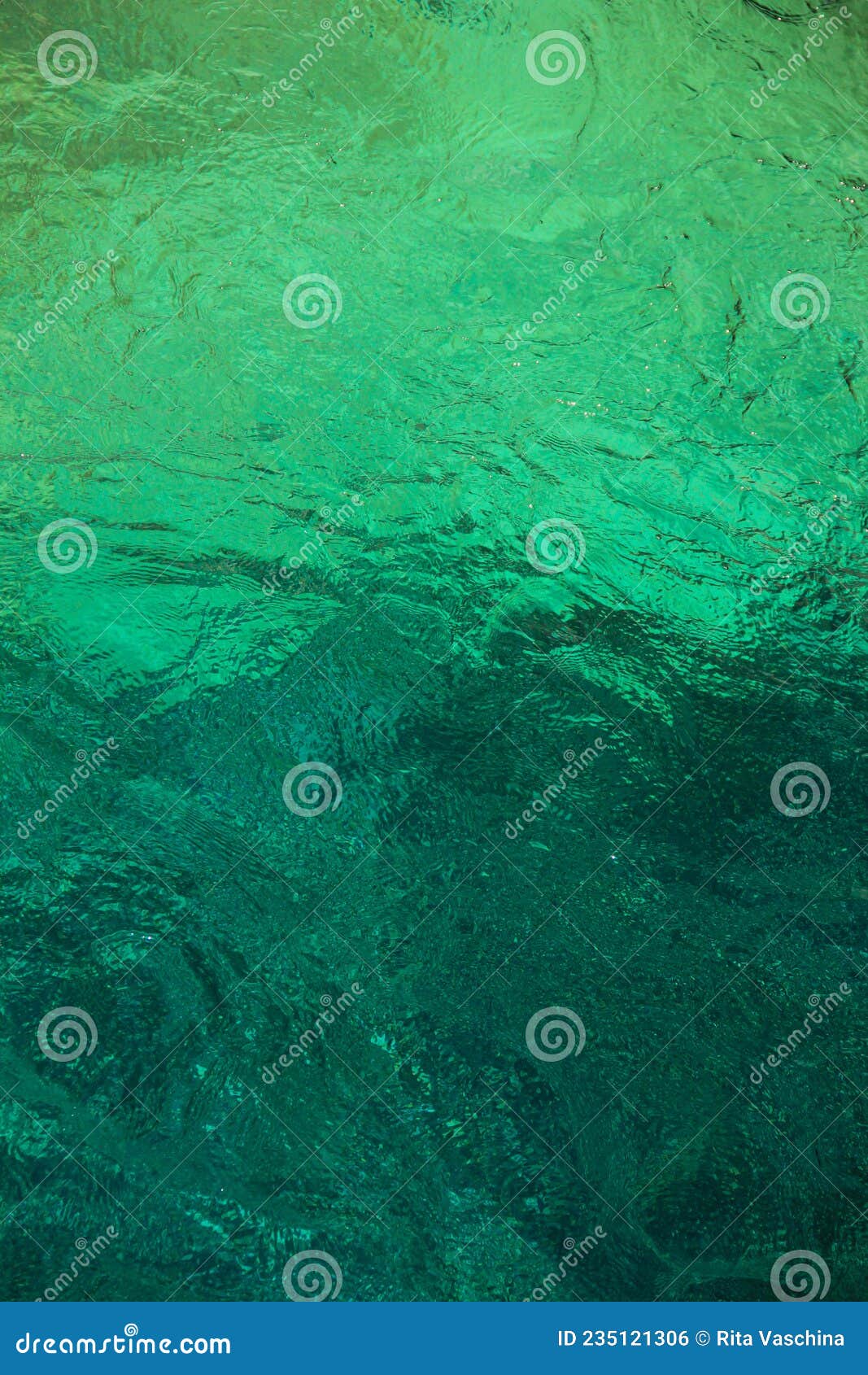 Green and Blue Water. Beautiful Deep Colours Stock Photo - Image of ...