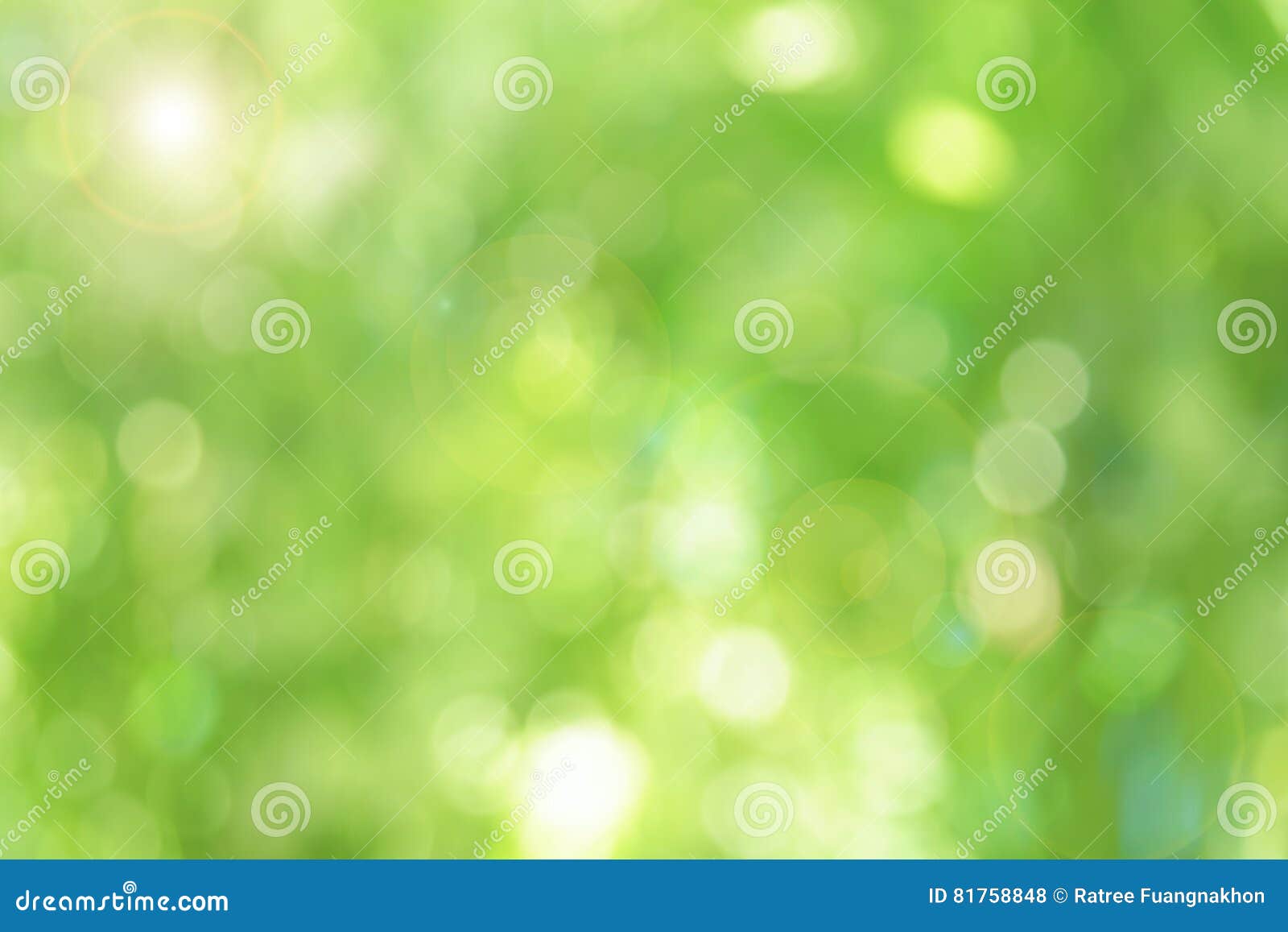 Green Blurred Abstract Background Stock Photo - Image of circle, fresh ...