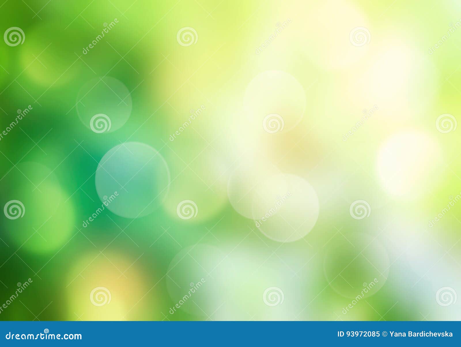 Green Blurred Abstract Background. Stock Illustration - Illustration of ...
