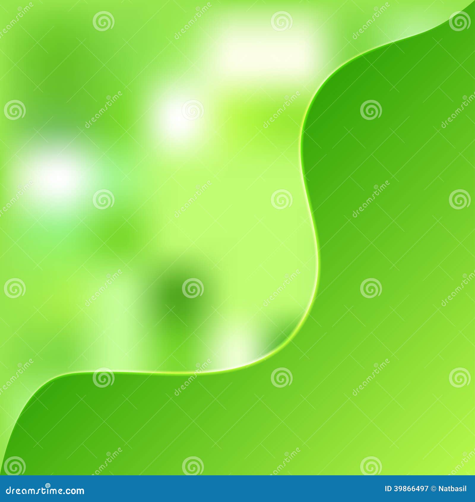 Green blurred background stock vector. Illustration of style - 39866497