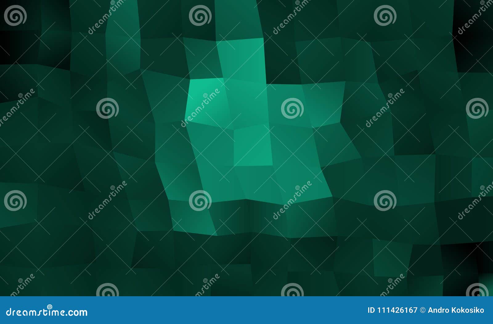 Green Blurry Rectangular Background. Stock Illustration - Illustration ...