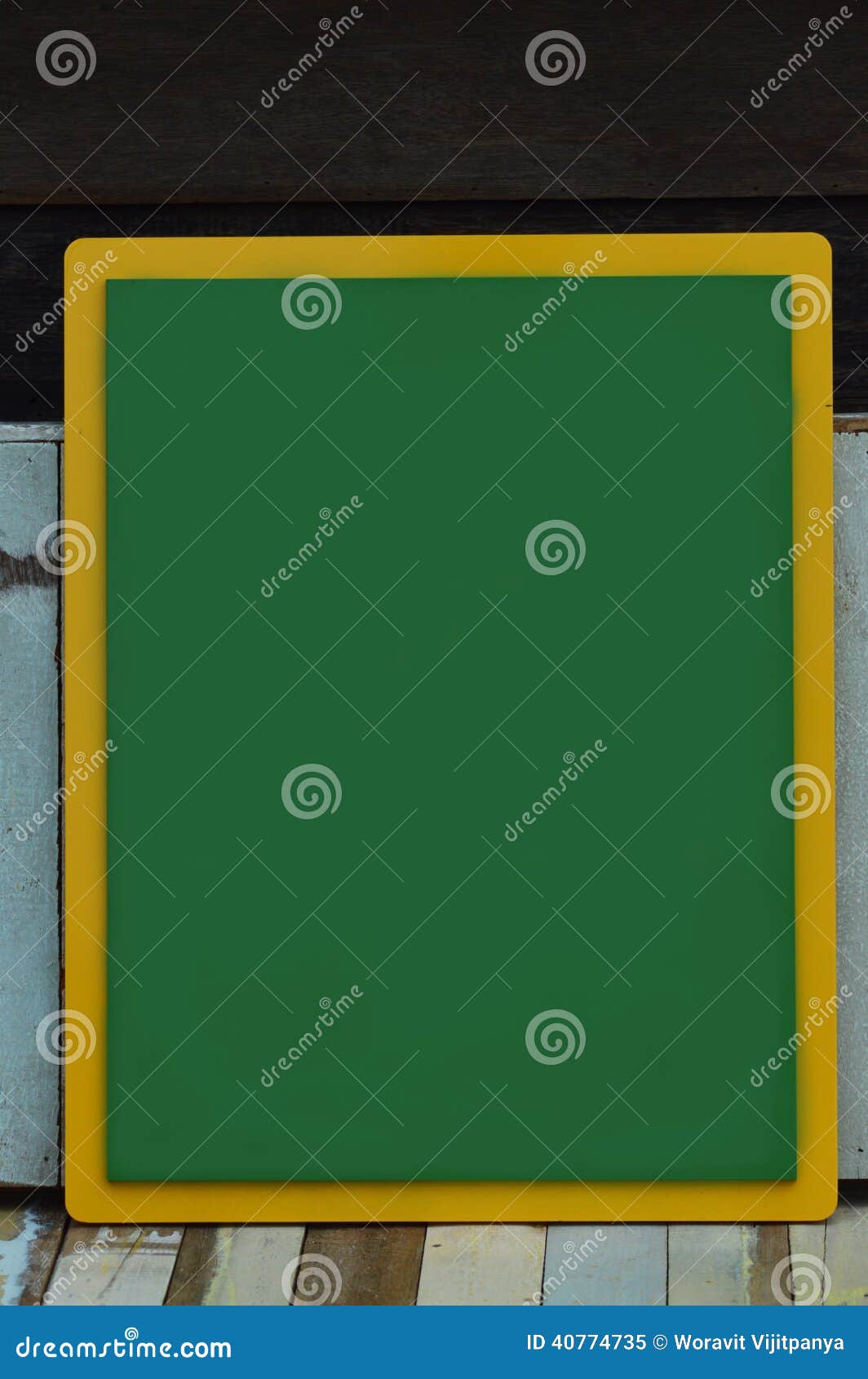 Green board stock image. Image of learn, wooden, college - 40774735
