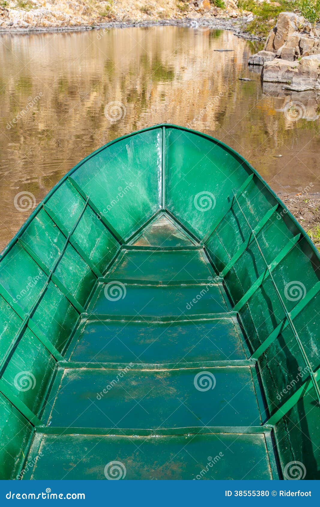 Green boat stock photo. Image of holidays, landscape - 38555380