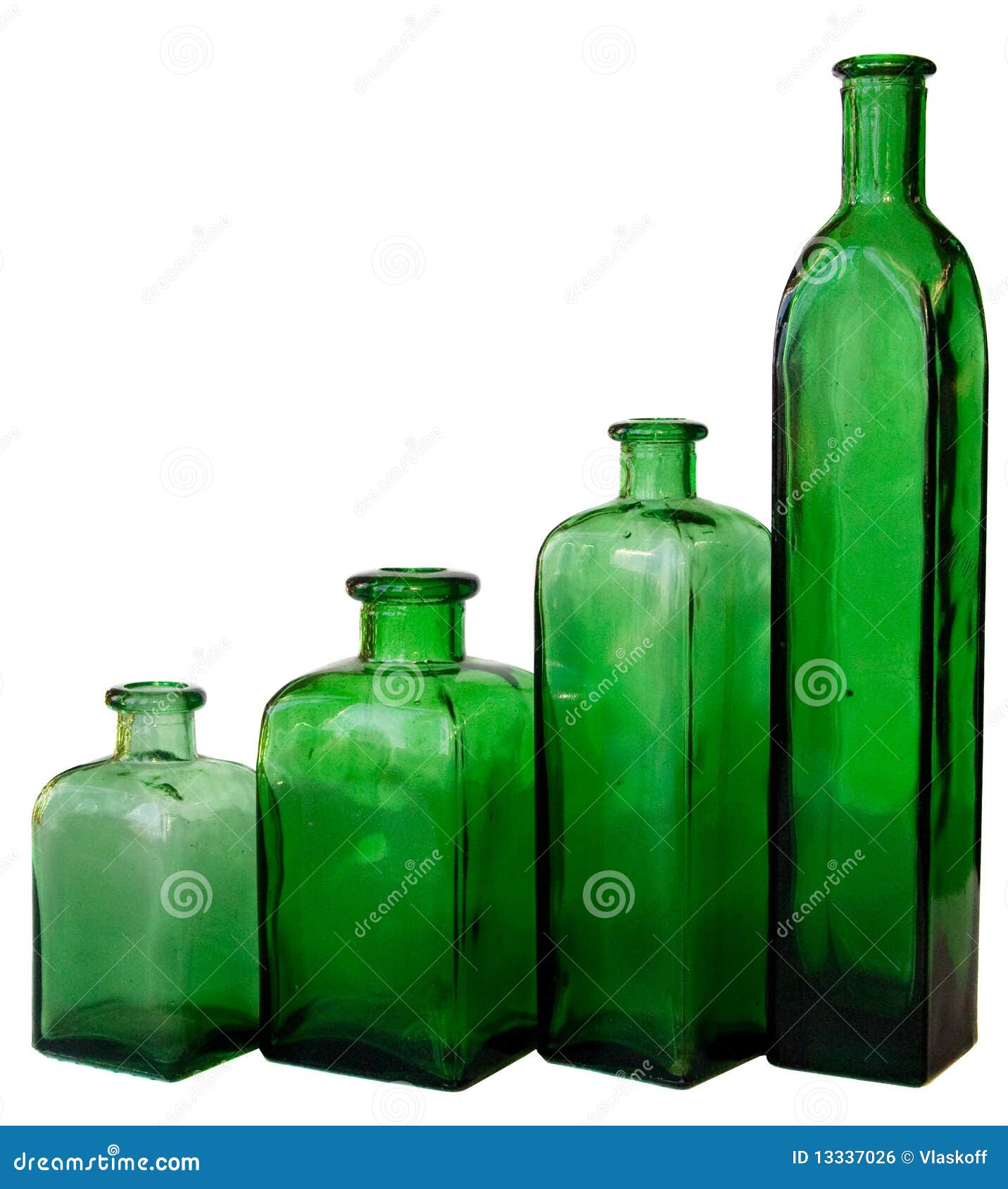 Green bottle stock photo. Image of color, reflection - 13337026