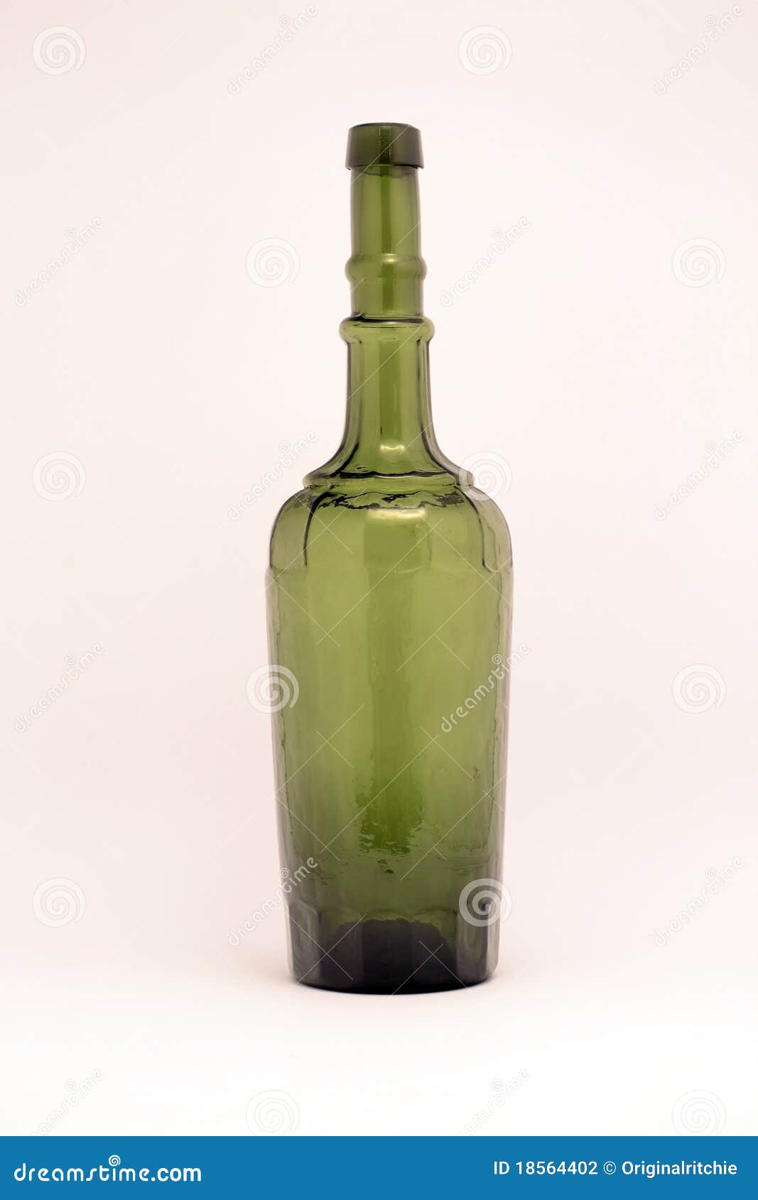 Green bottle stock photo. Image of wine, glass, bottle - 18564402