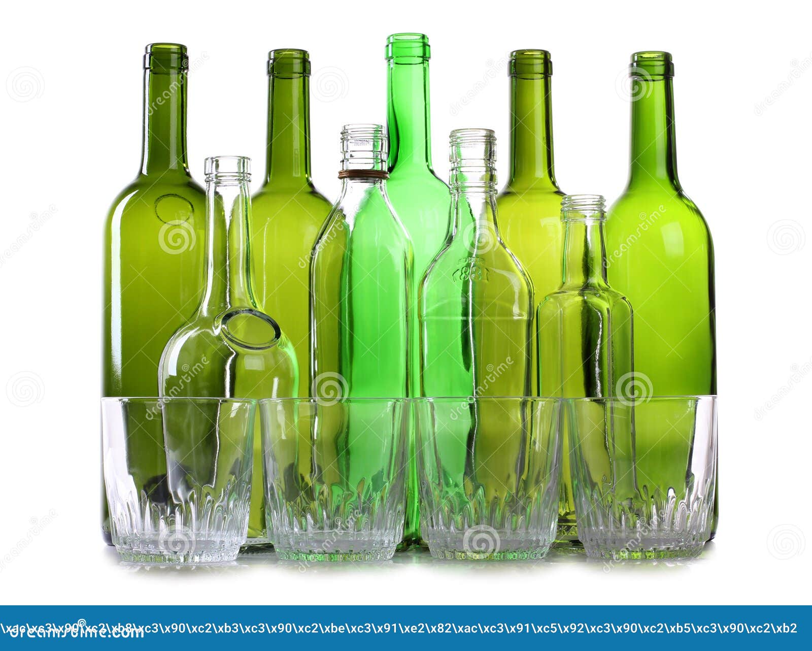 Green bottles and beaker stock photo. Image of whiskey - 22506934