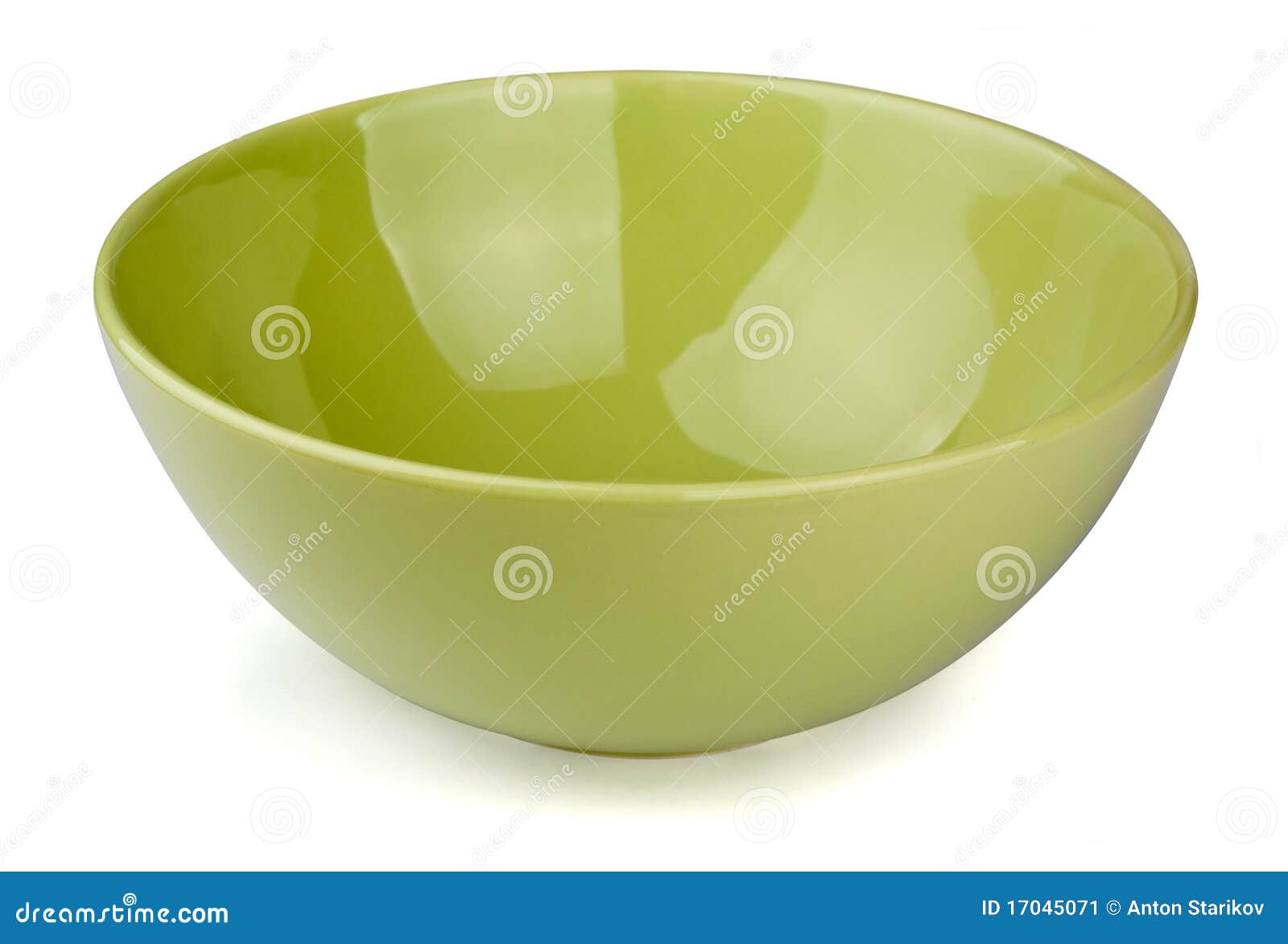 Green bowl stock image. Image of color, large, empty - 17045071