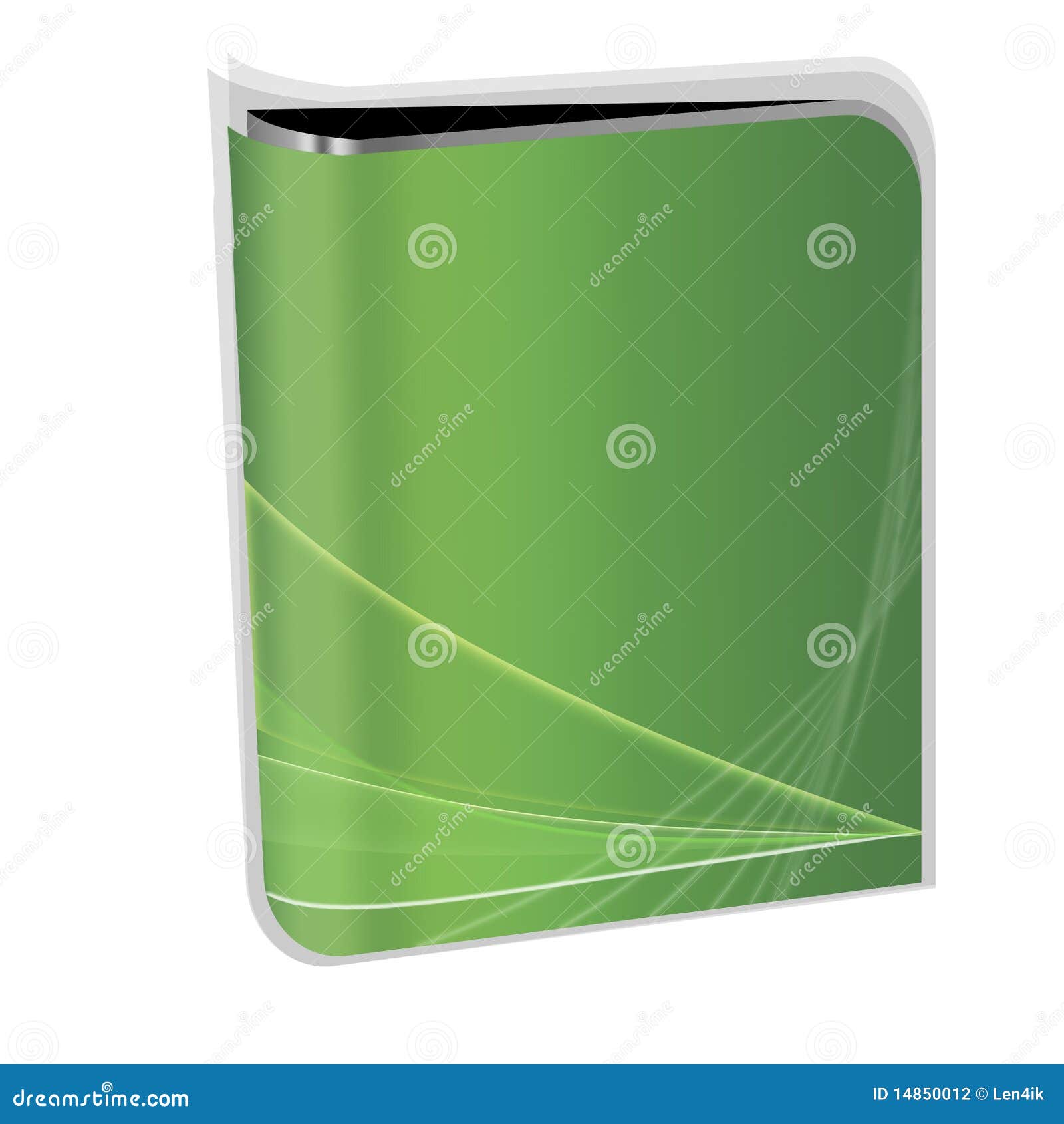 Green box for CD stock illustration. Illustration of program - 14850012