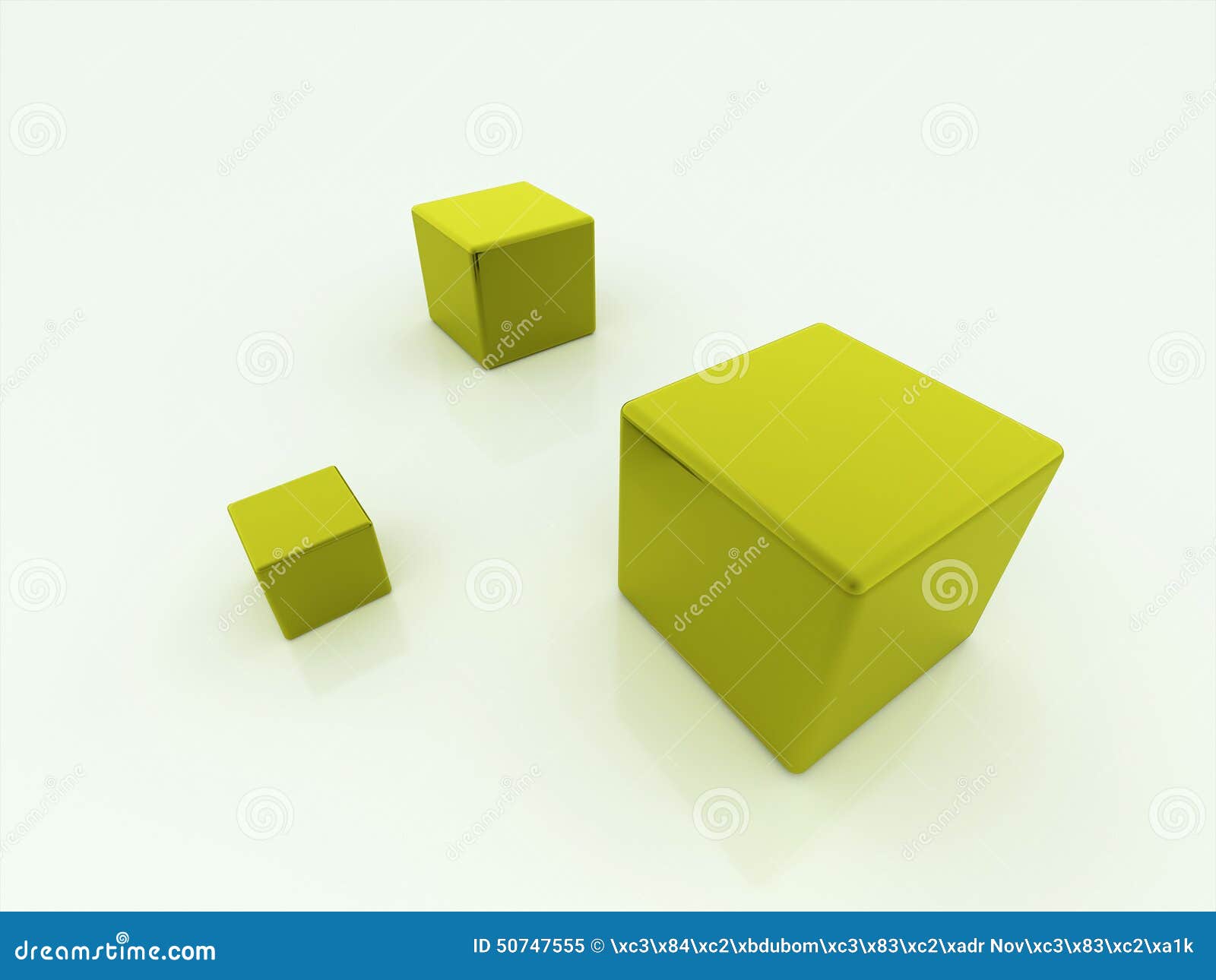 Green box concept on white stock illustration. Illustration of group ...