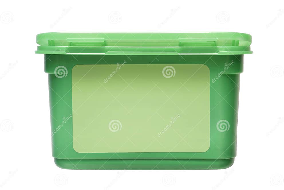 Green box isolated stock photo. Image of household, white - 247397204