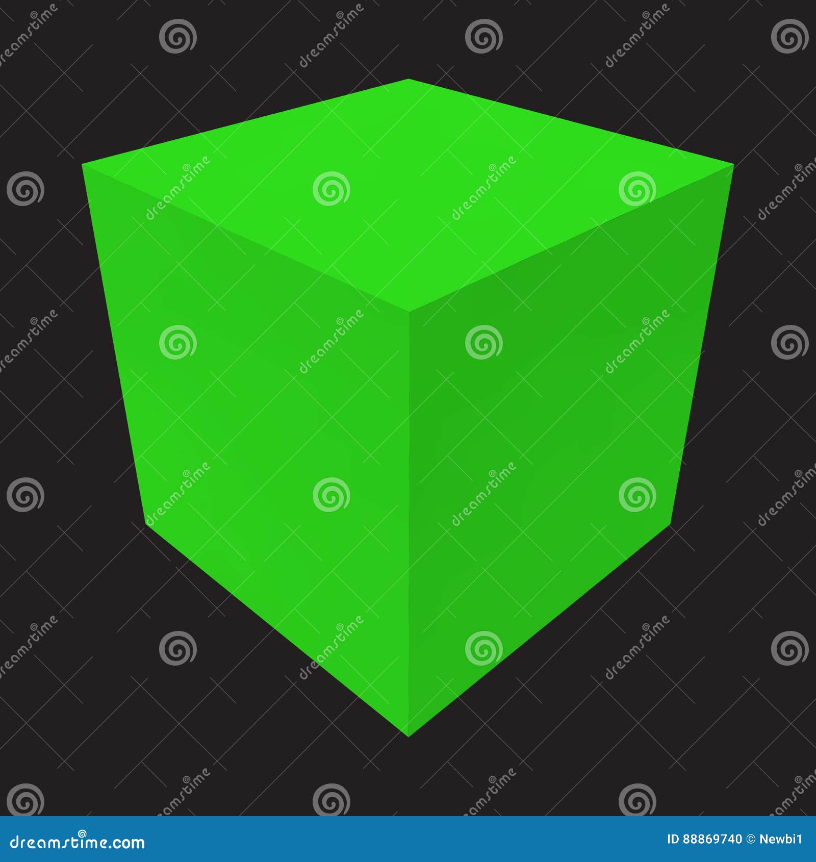Green box ivector stock vector. Illustration of graphic - 88869740