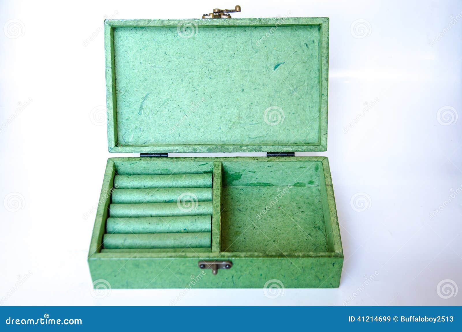 Green box stock image. Image of square, open, background - 41214699