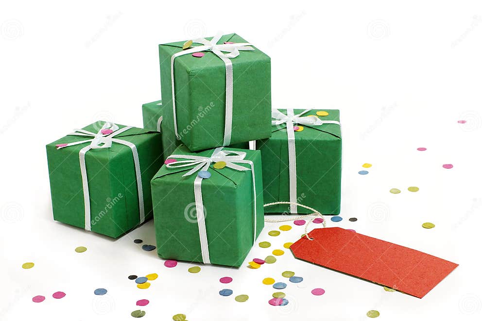 Green boxes stock image. Image of paper, individual, note - 4967649
