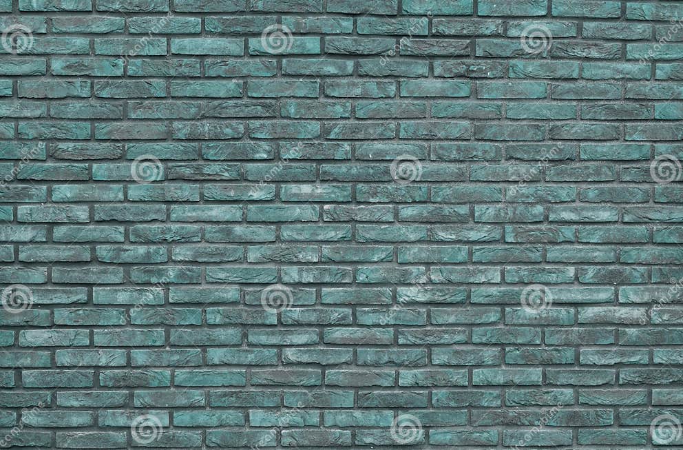 Green Brick Wall Background, Wallpaper. Green Bricks Pattern, Texture ...