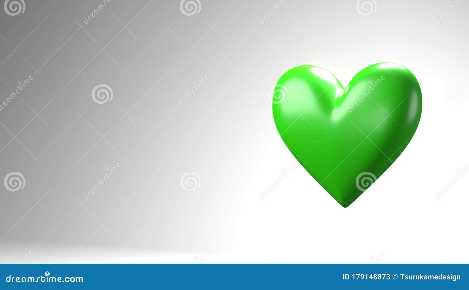 Green Broken Heart Objects in White Text Space. Stock Video - Video of ...