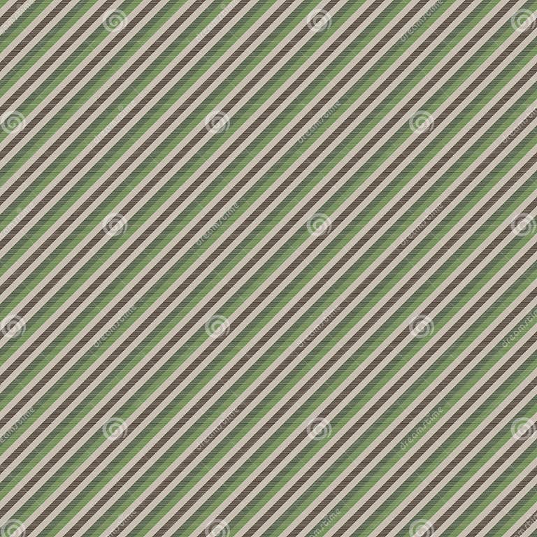 Green Brown Striped Seamless Pattern Stock Vector - Illustration of ...