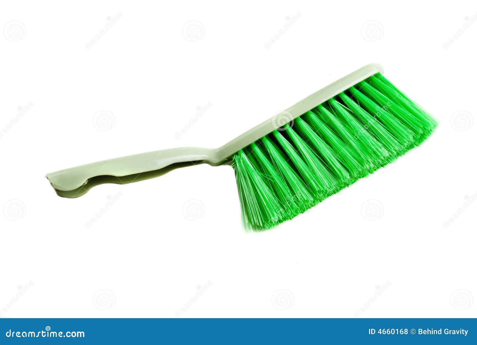 Green brush stock photo. Image of kitchen, cleanup, dustpan - 4660168