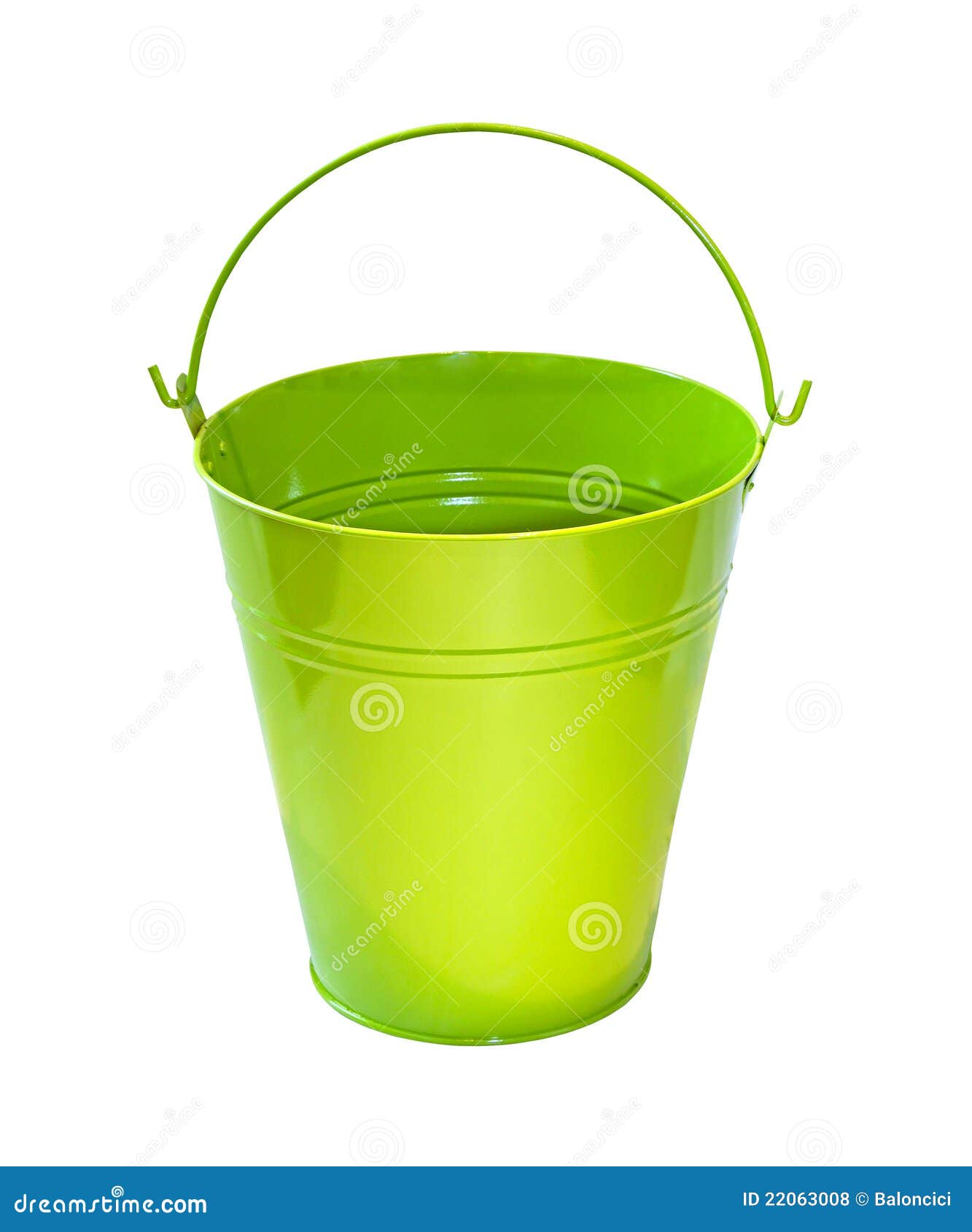 Green bucket stock photo. Image of empty, bucket, clipping - 22063008