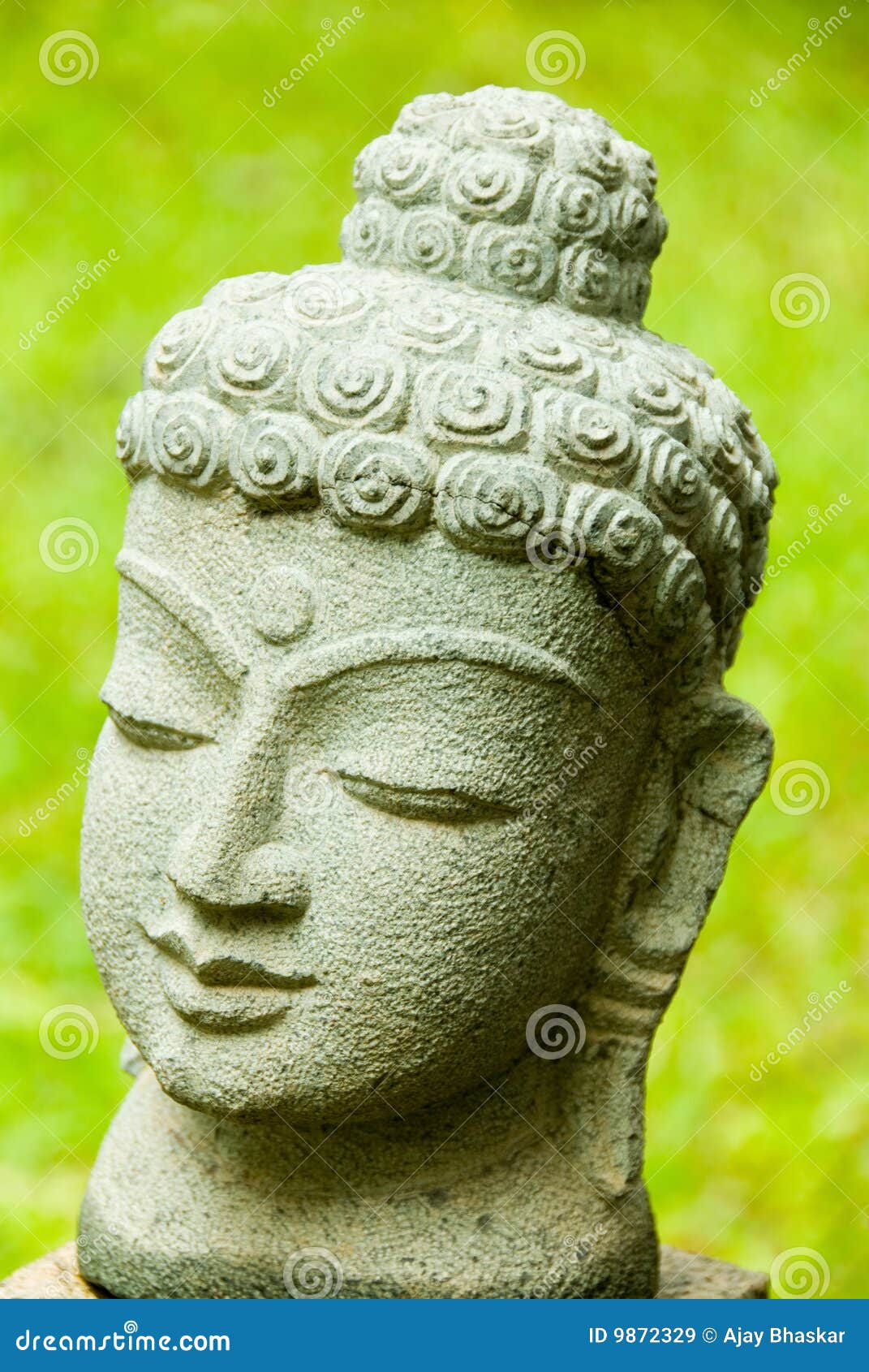 Green Buddha stock image. Image of antiques, ancient, india - 9872329
