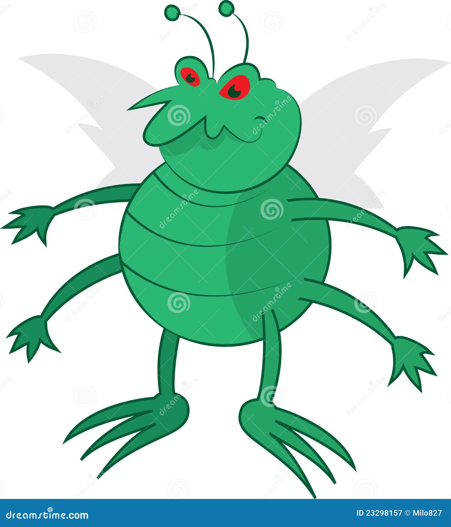 Green Bug Royalty Free Stock Photography - Image: 23298157