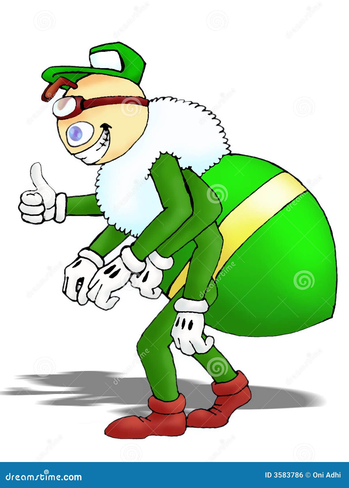 Green bug cartoon stock illustration. Illustration of drawing - 3583786