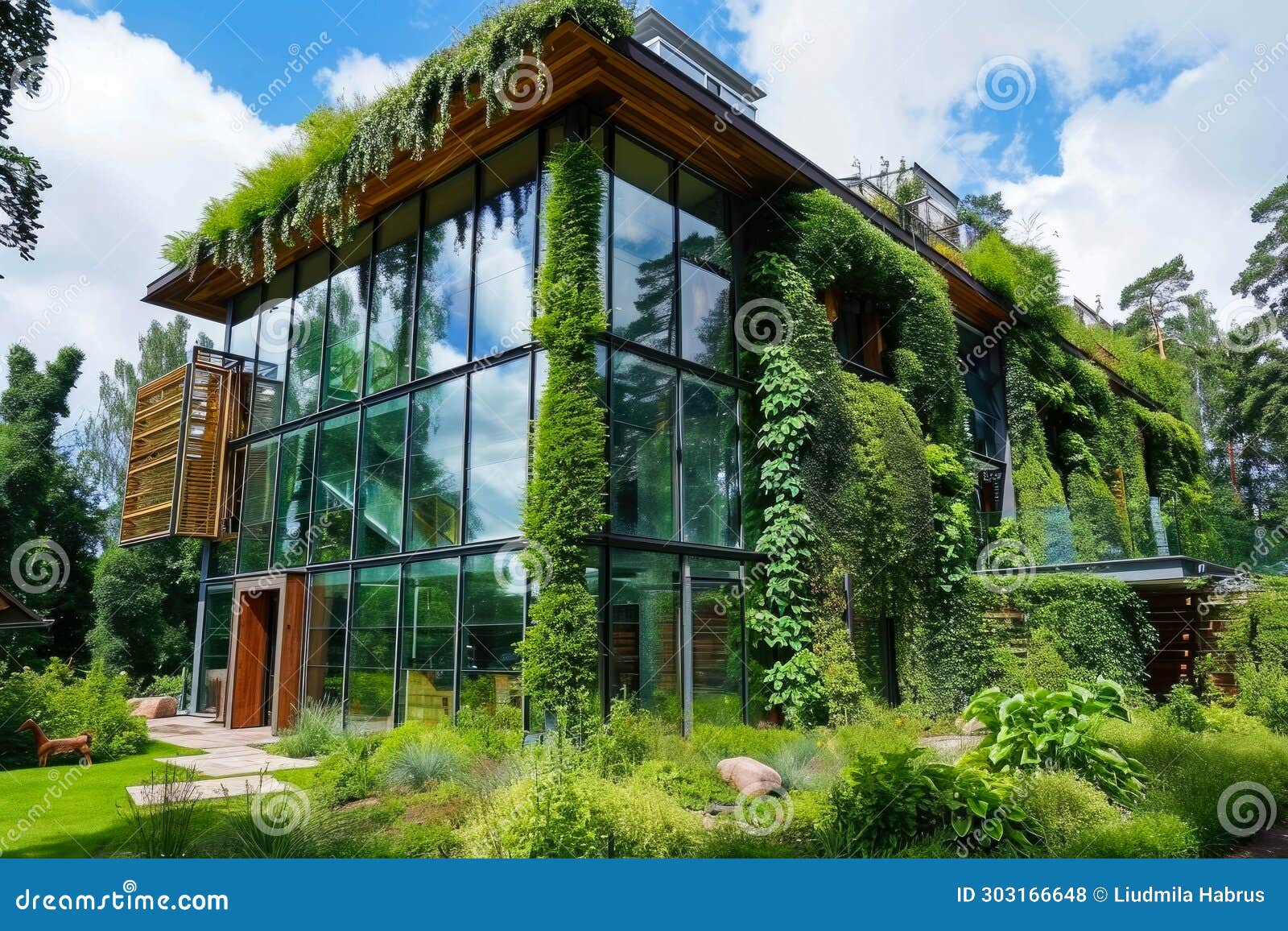 Green Building with Energy-efficient Design and Materials Stock ...