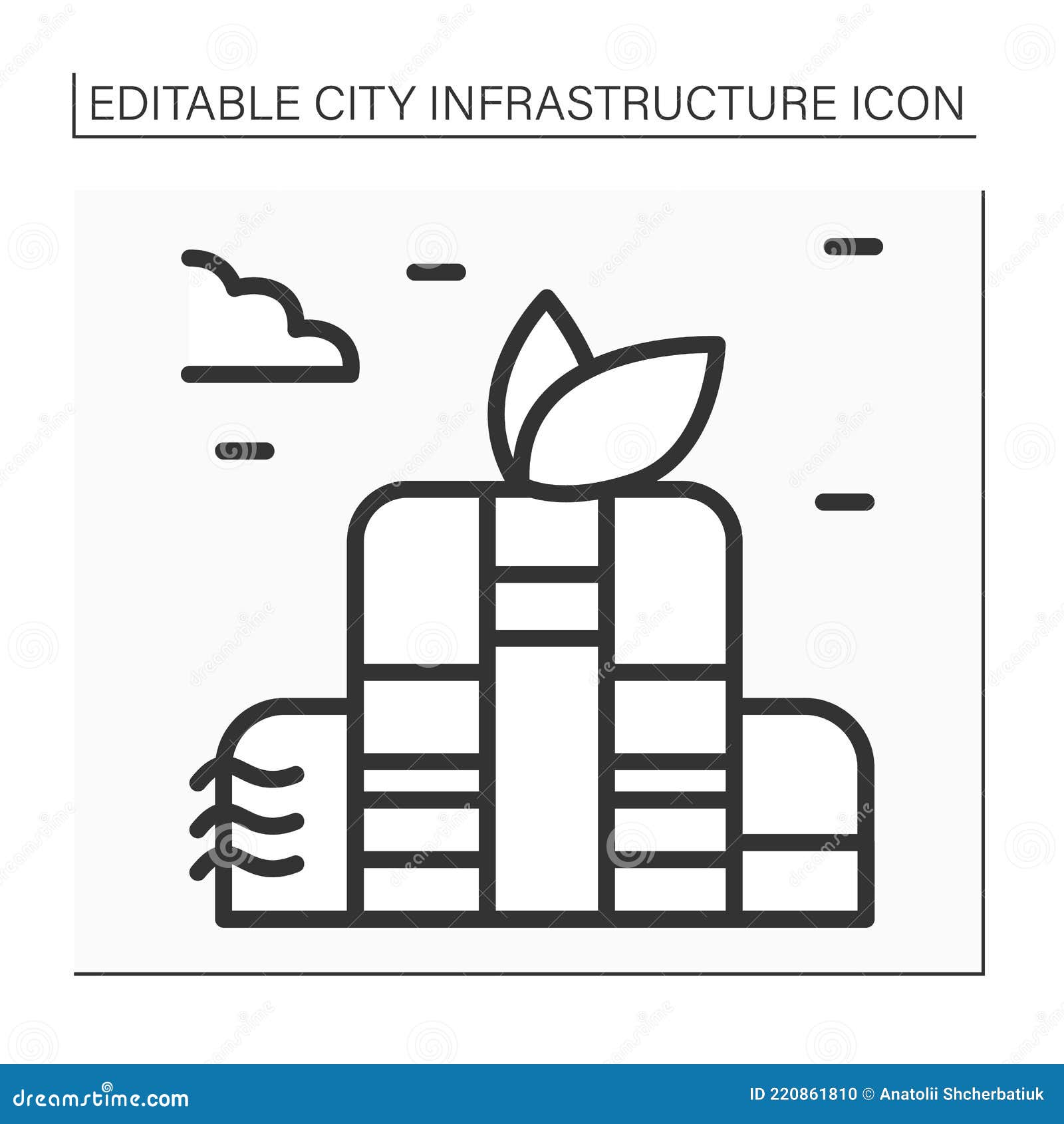 Building Lifecycle Management, BLM. 3D Diagram. Royalty-Free ...
