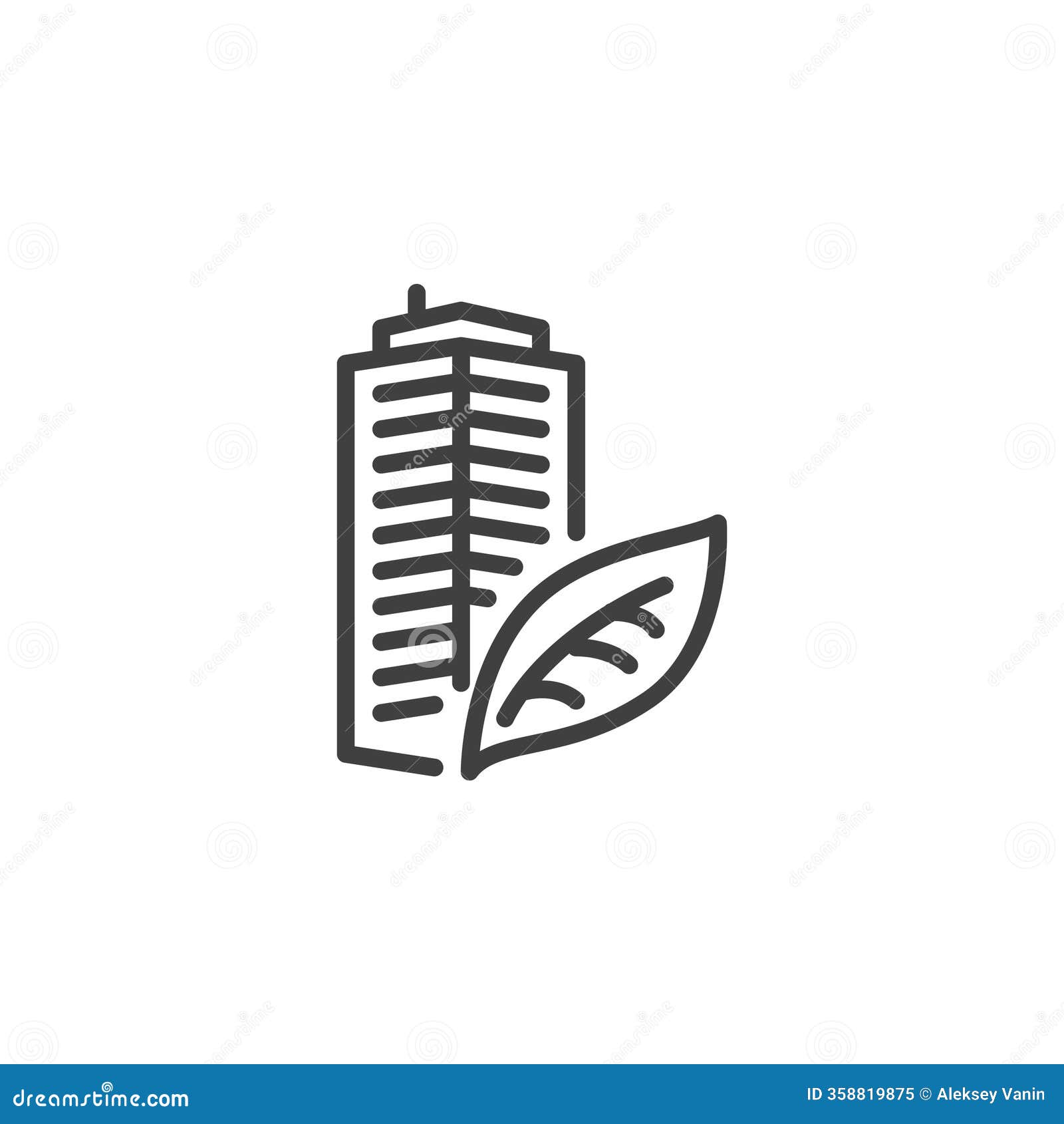 Green Building With Garden. Parametric Solapunk Eco-architecture. Green ...