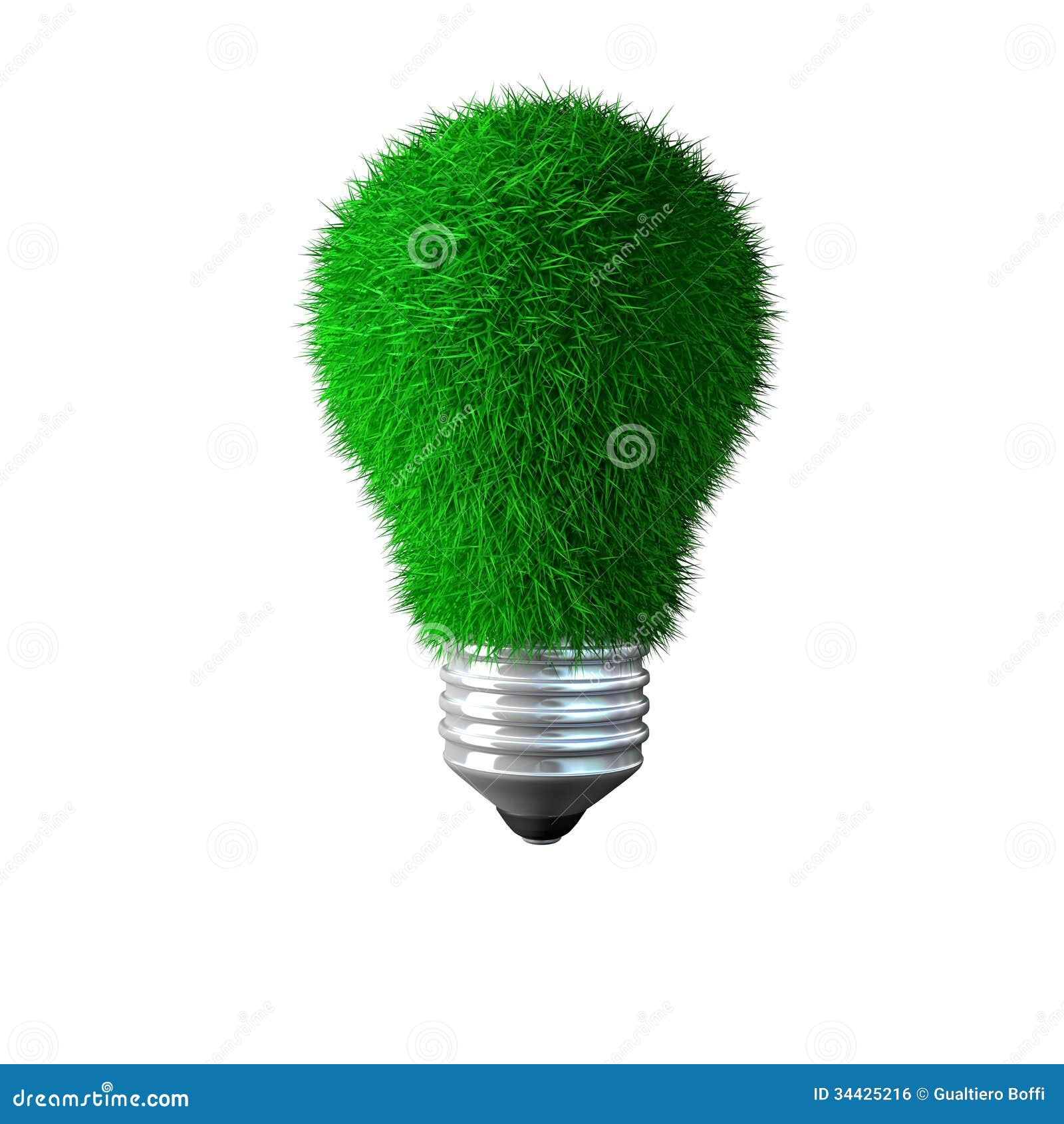 Green bulb stock illustration. Illustration of sustainable - 34425216