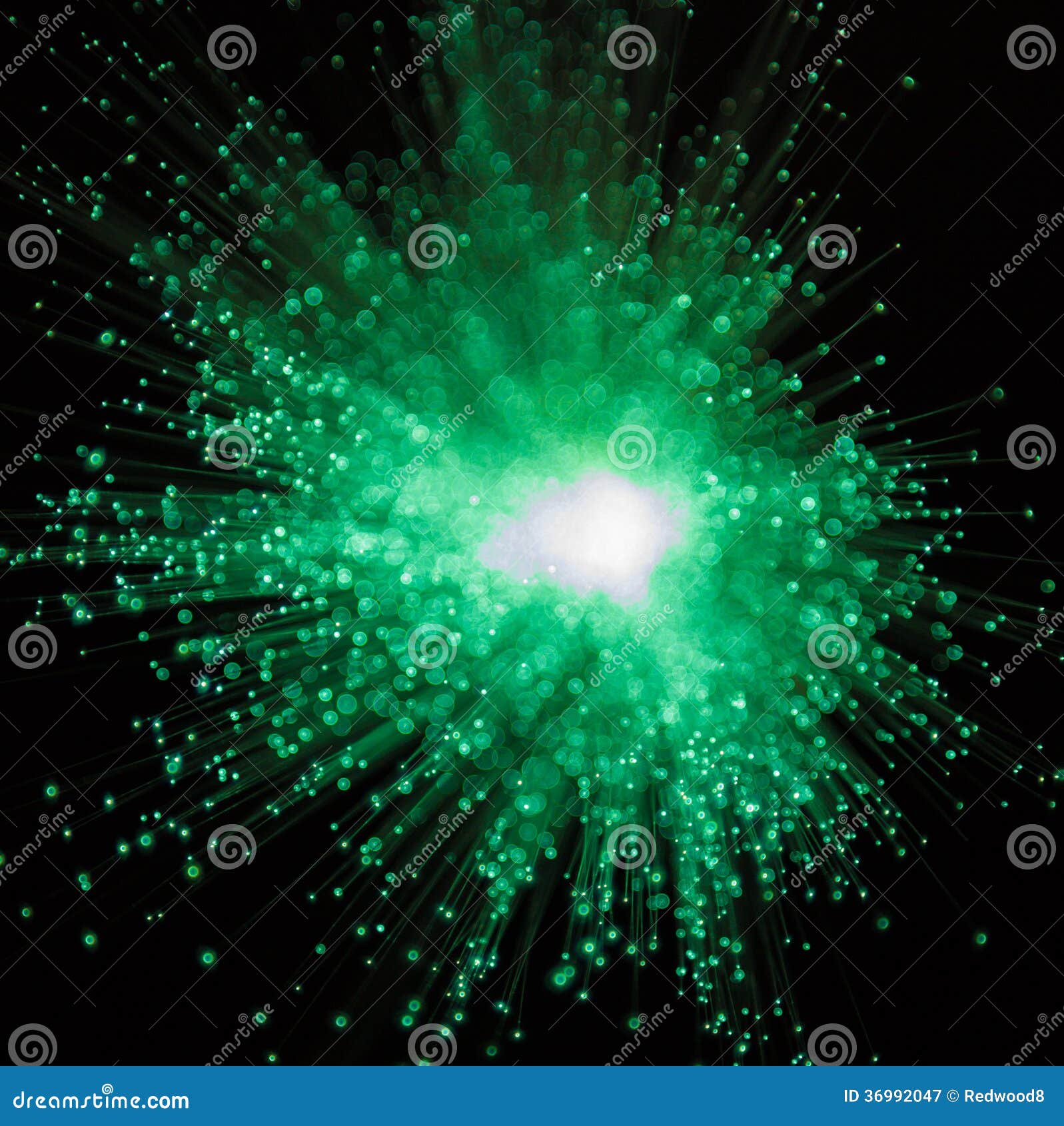 Green Burst of Light stock image. Image of black, bomb - 36992047