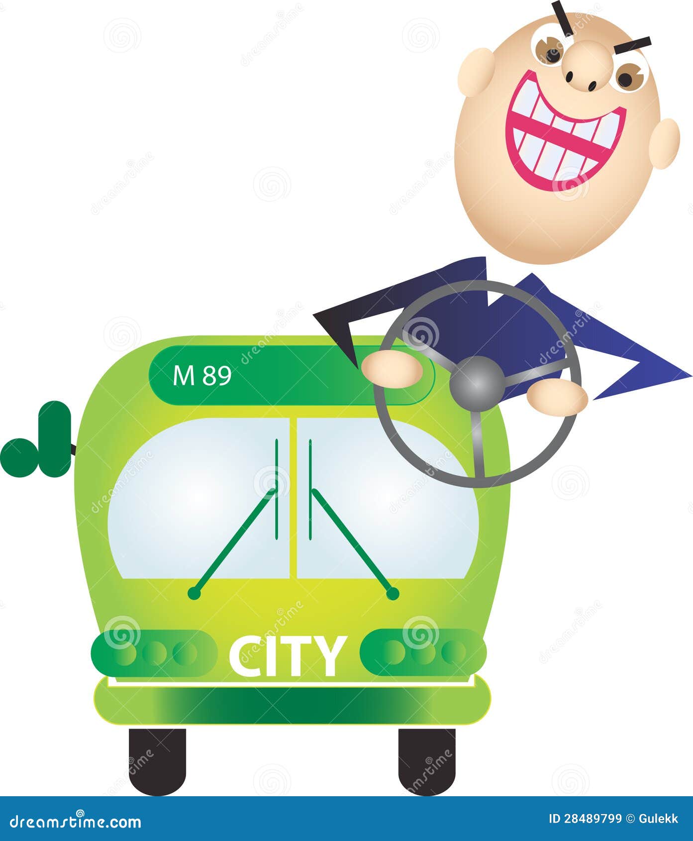 Green bus stock image. Image of driver, nature, tour - 28489799