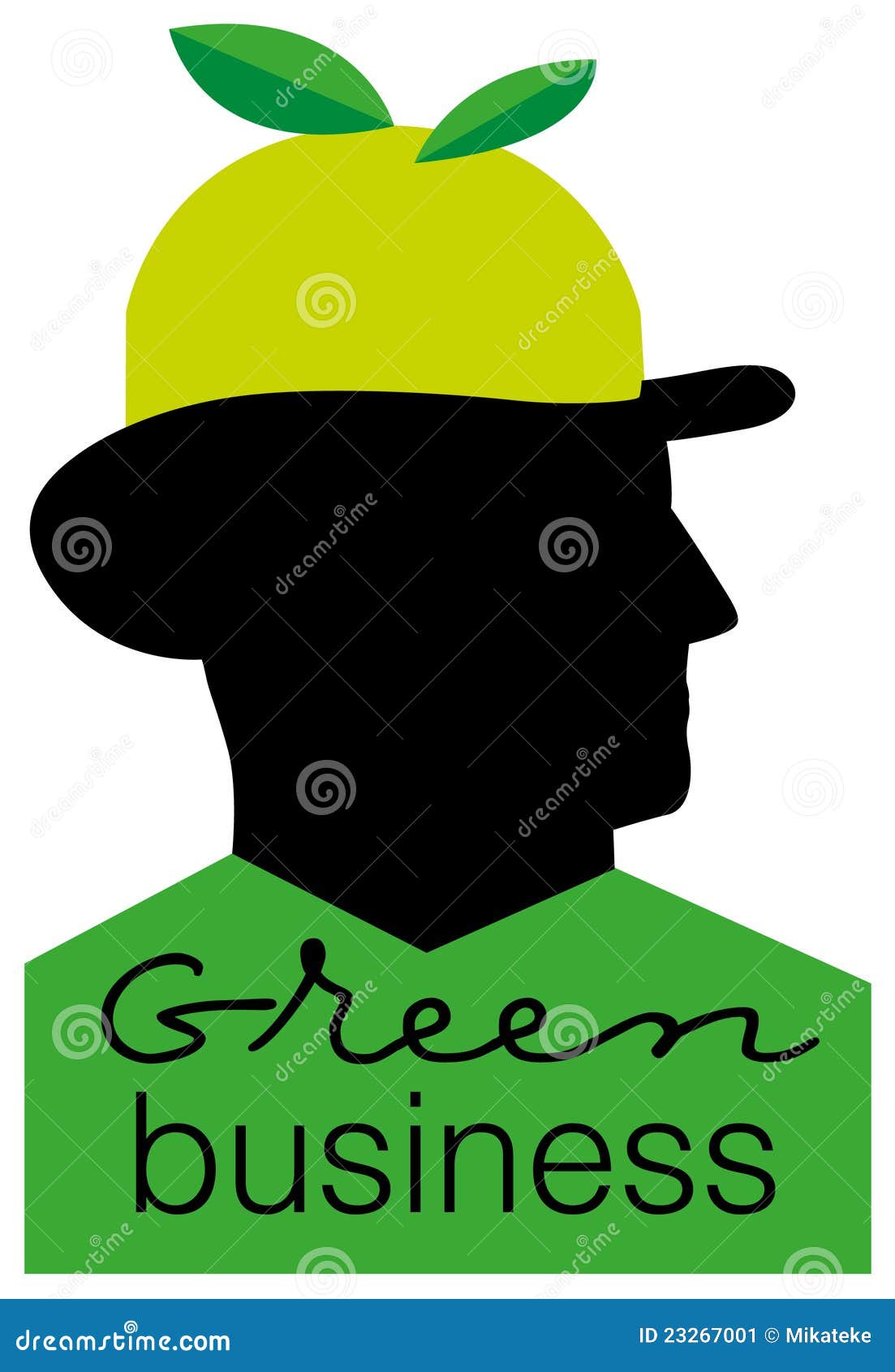 Green-business stock vector. Illustration of environmentally - 23267001