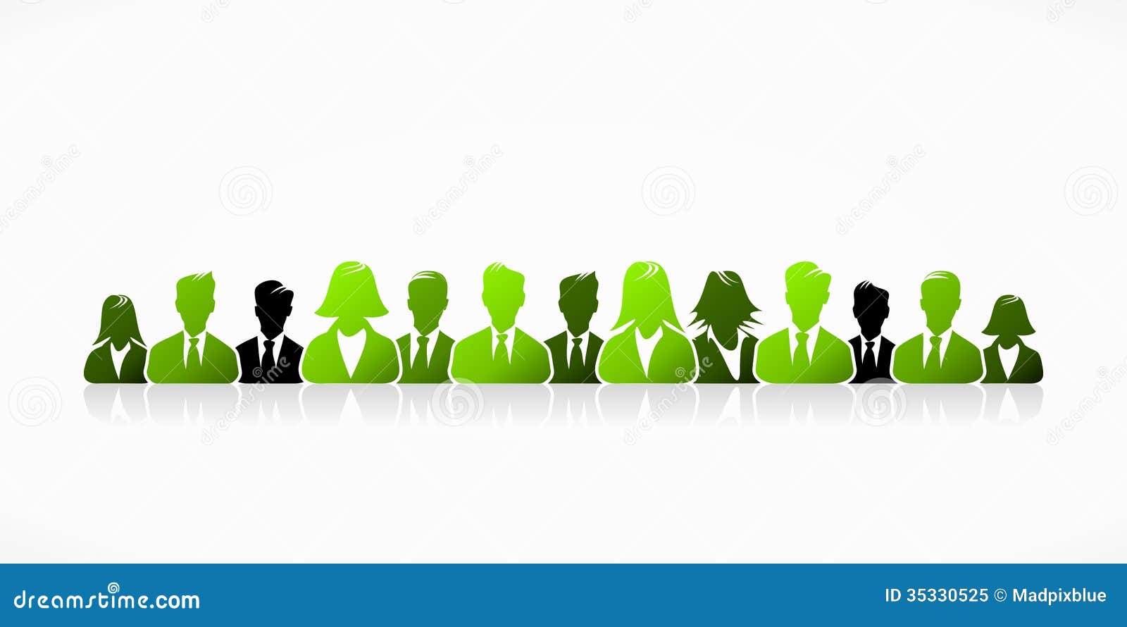 Green business stock vector. Illustration of abstract - 35330525