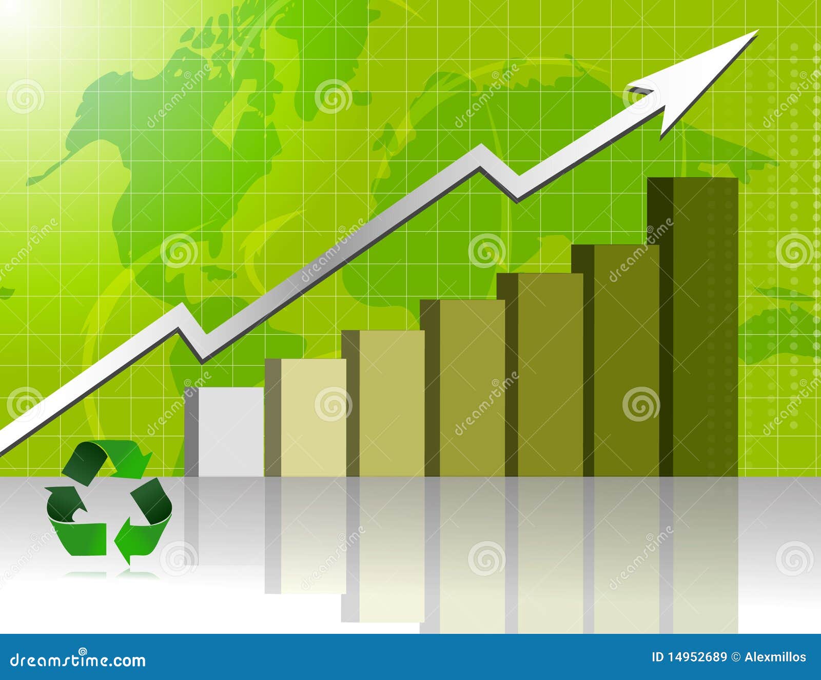 Recycle Business Graph Stock Illustrations – 2,984 Recycle Business ...