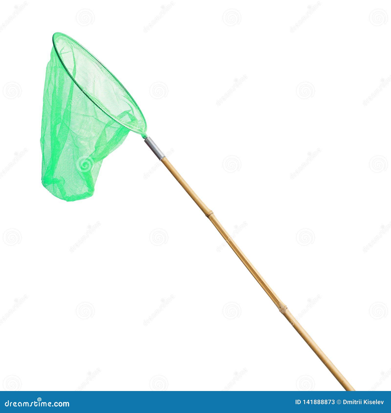 Green Butterfly Net for Catching Butterflies Stock Image - Image of ...